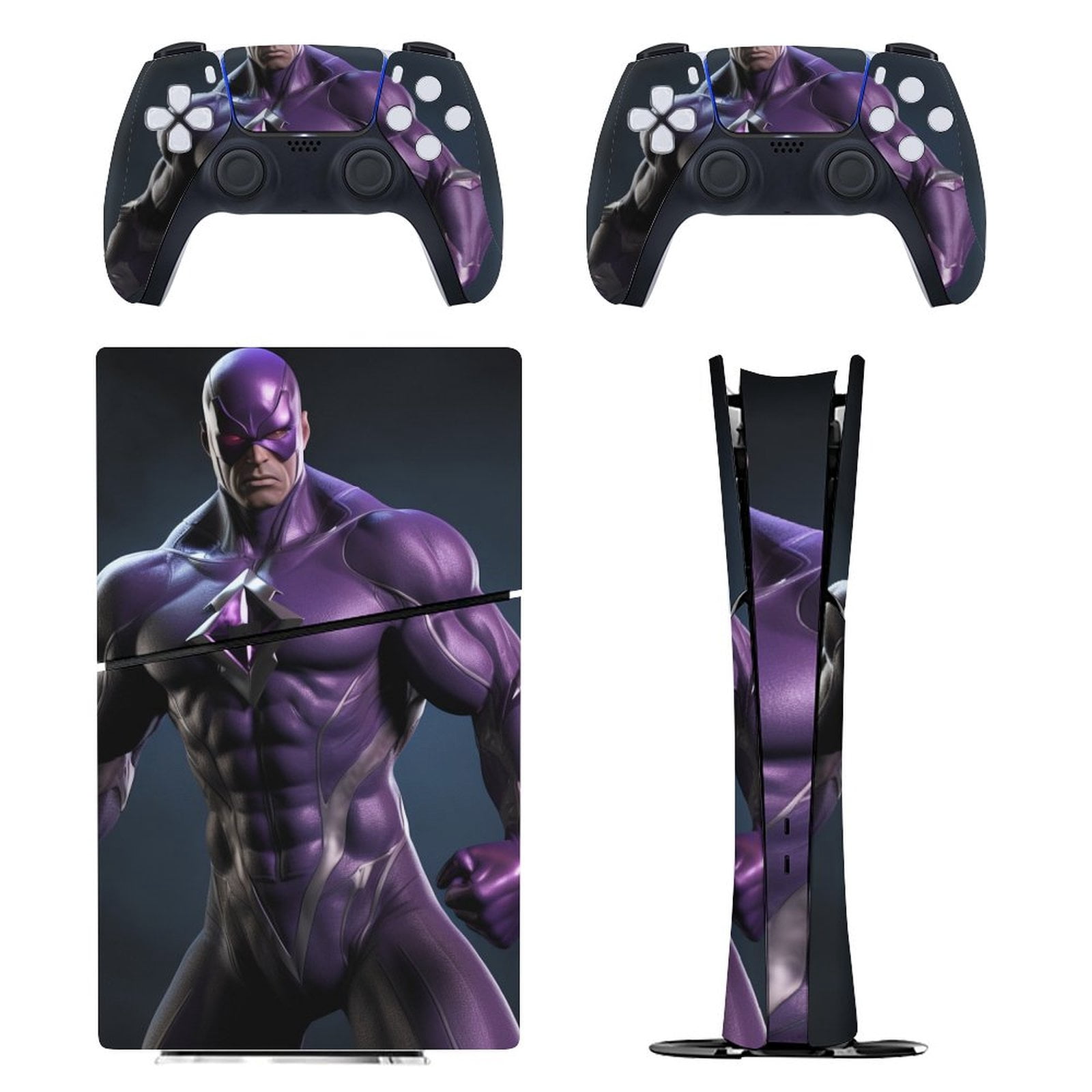 Skin Sticker for PS5 Slim Standard Disc Digital Edition Console and ...