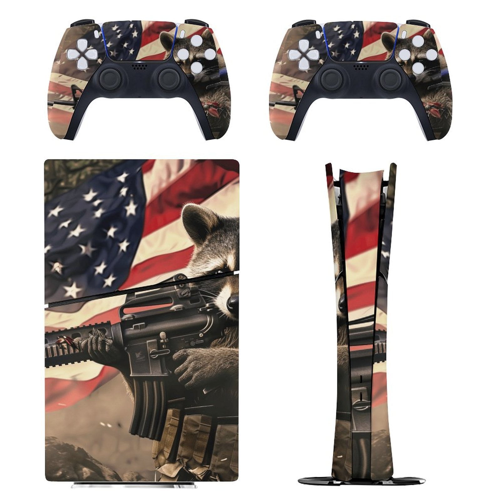 Skin Sticker for PS5 Slim Standard Disc Digital Edition Console and ...
