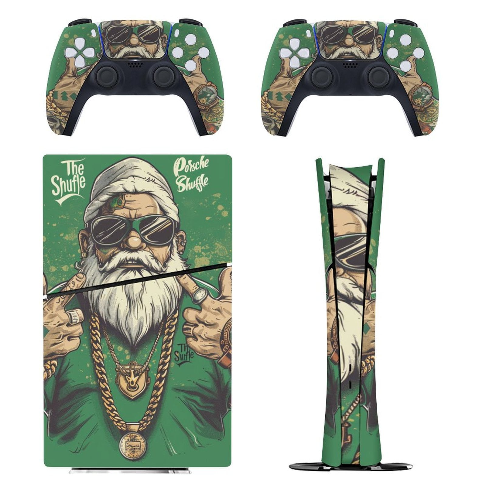 Skin Sticker for PS5 Slim Standard Disc Digital Edition Console and ...