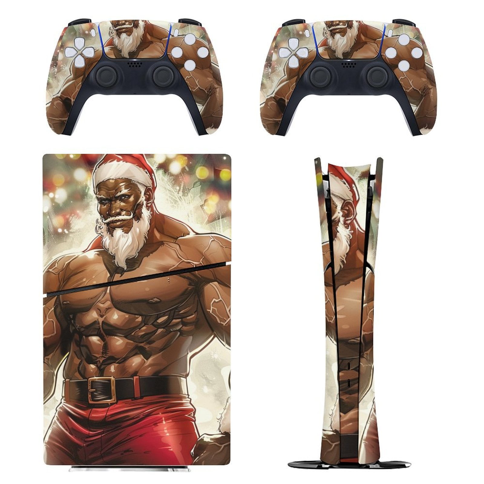 Skin Sticker for PS5 Slim Standard Disc Digital Edition Console and ...