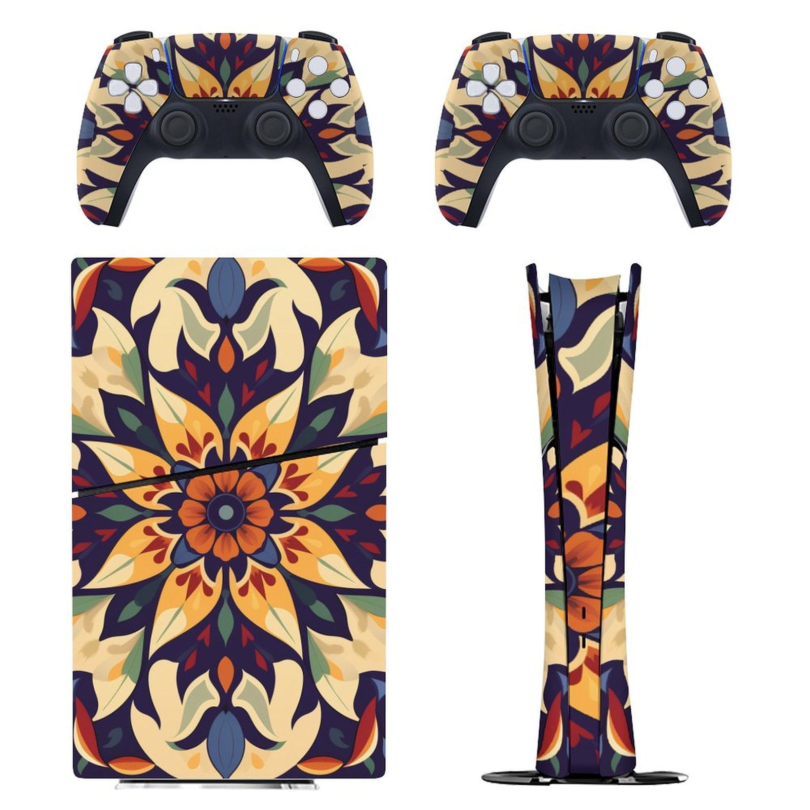 Skin Sticker for PS5 Slim Standard Disc Digital Edition Console and ...