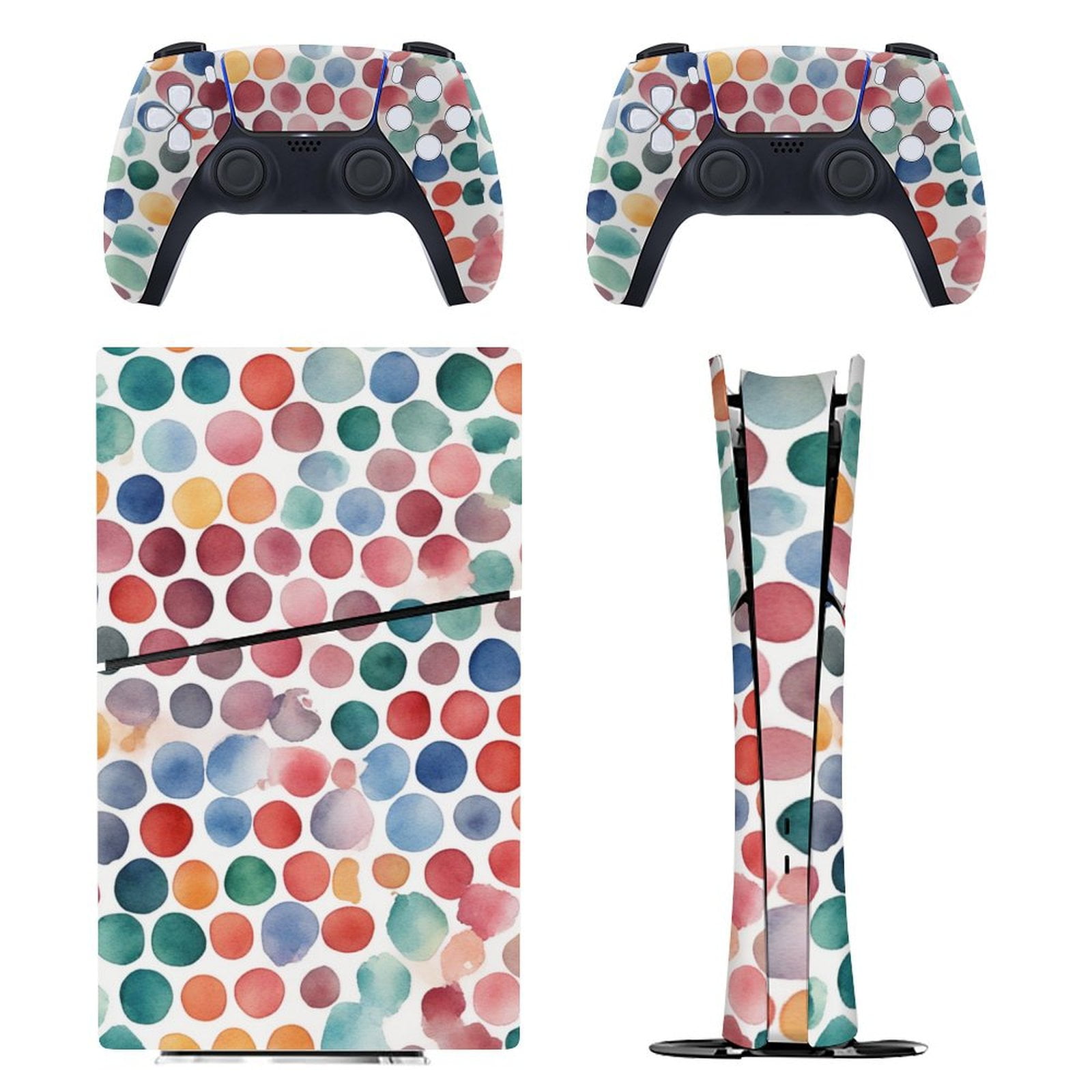 Skin Sticker for PS5 Slim Standard Disc Digital Edition Console and ...