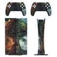 Skin Sticker for PS5 Slim Standard Disc Digital Edition Console and ...