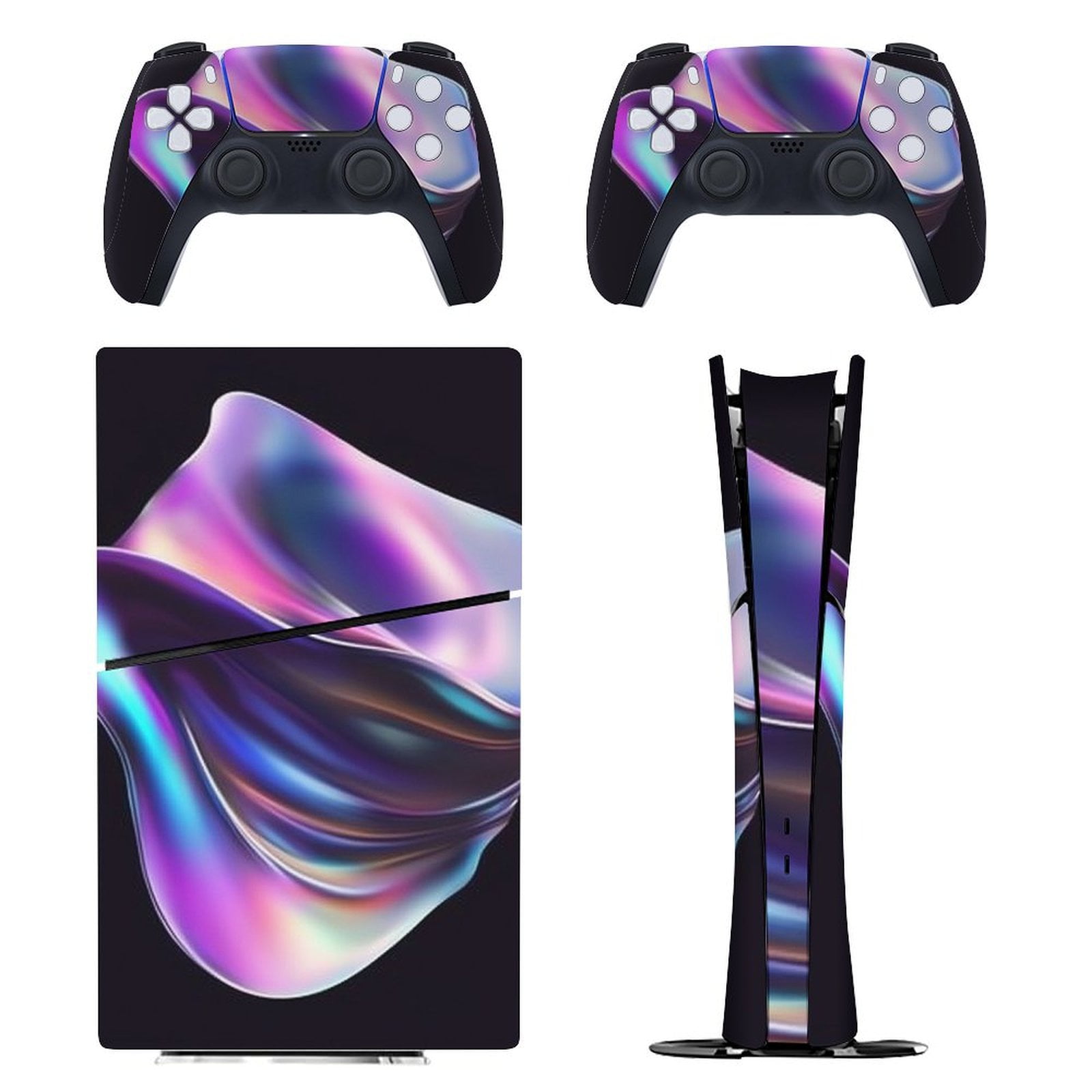 Skin Sticker for PS5 Slim Standard PS5 Pro Disc Digital Edition Console ...