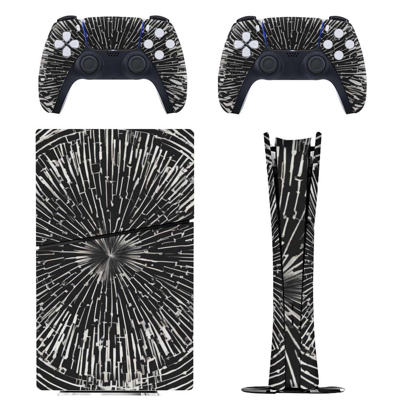 Skin Sticker for PS5 Slim Standard PS5 Pro Disc Digital Edition Console ...