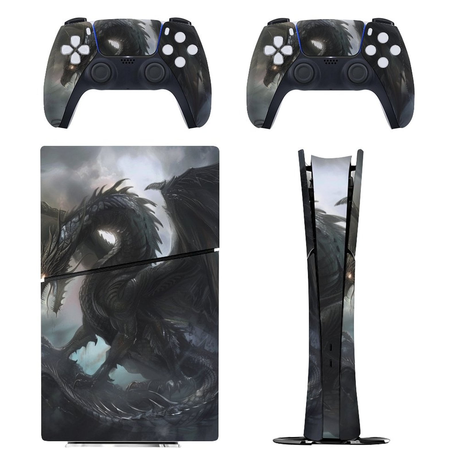 Skin Sticker for PS5 Slim Standard PS5 Pro Disc Digital Edition Console ...