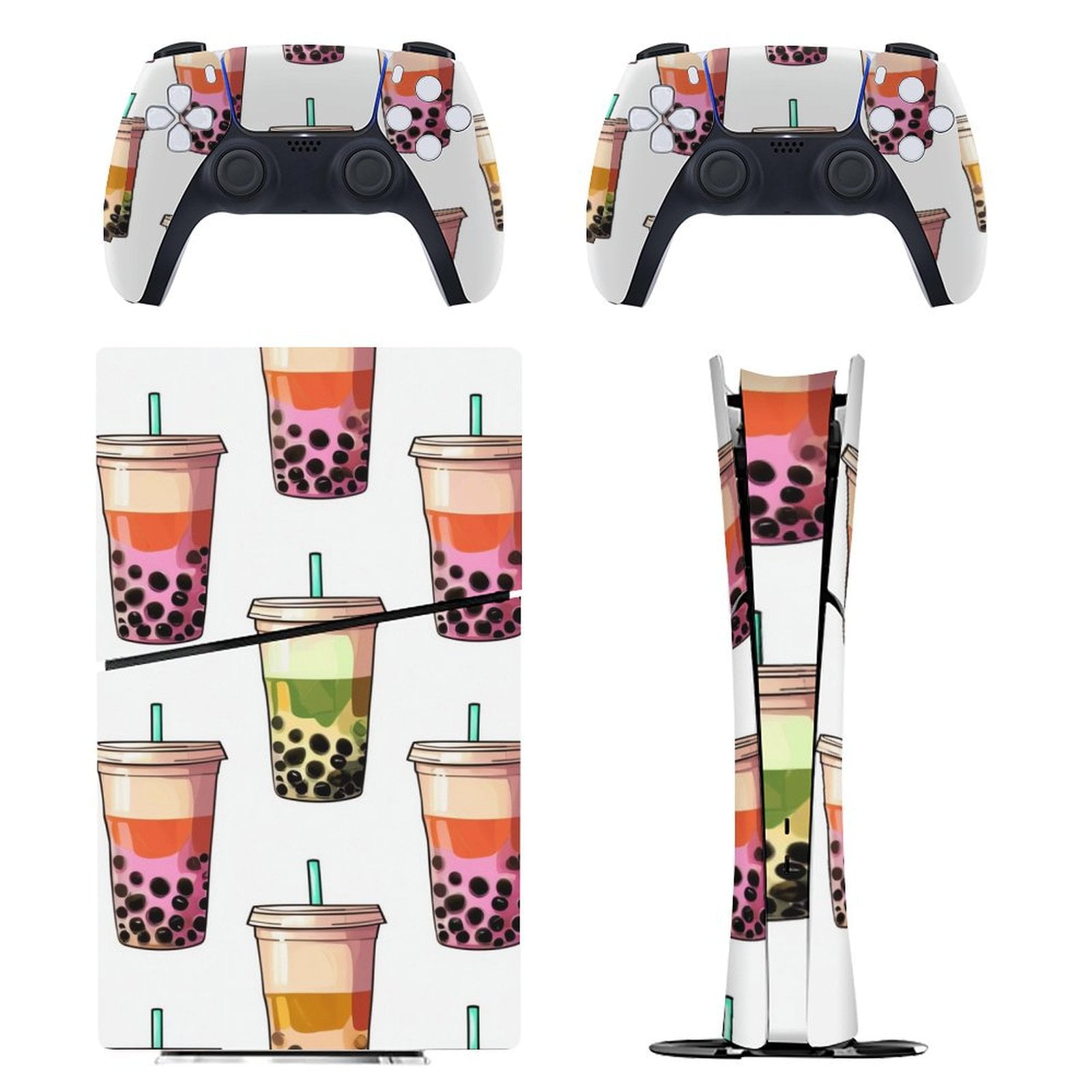 Skin Sticker for PS5 Slim Standard PS5 Pro Disc Digital Edition Console ...