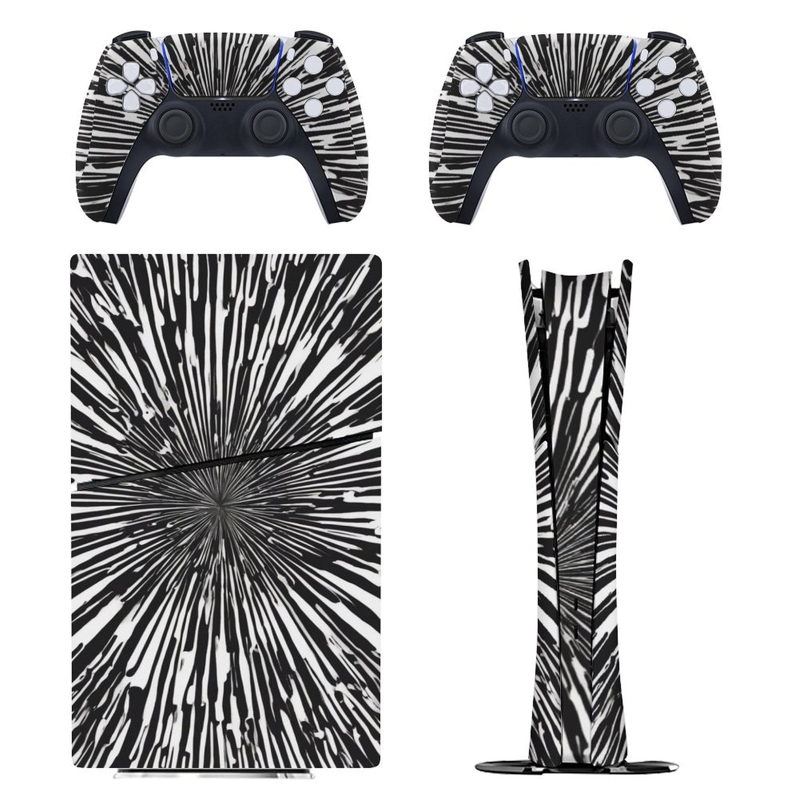 Skin Sticker for PS5 Slim Standard PS5 Pro Disc Digital Edition Console ...