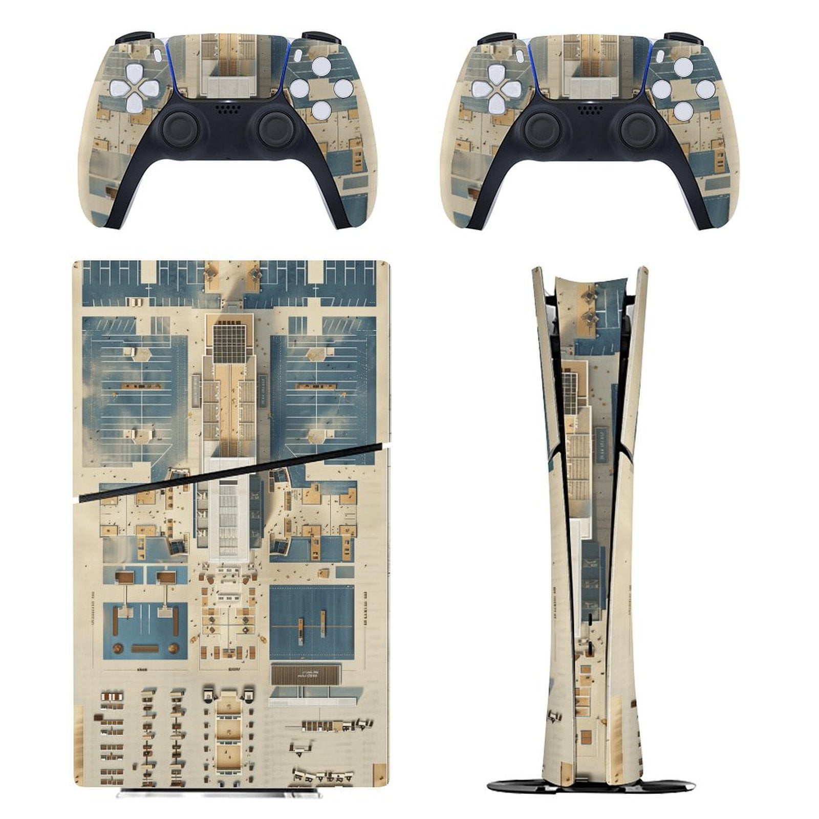 Skin Sticker for PS5 Slim Standard PS5 Pro Disc Digital Edition Console ...