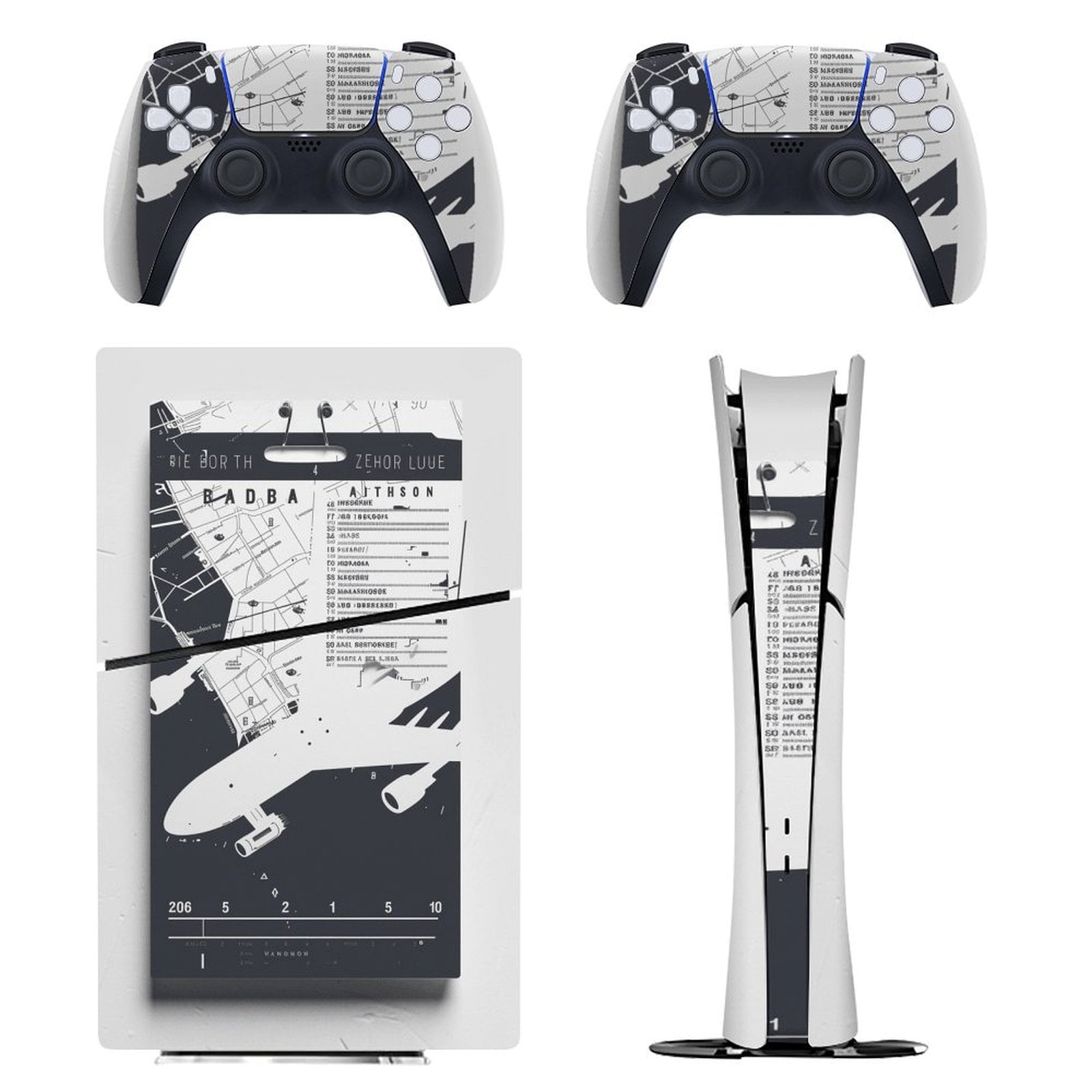 Skin Sticker for PS5 Slim Standard PS5 Pro Disc Digital Edition Console ...