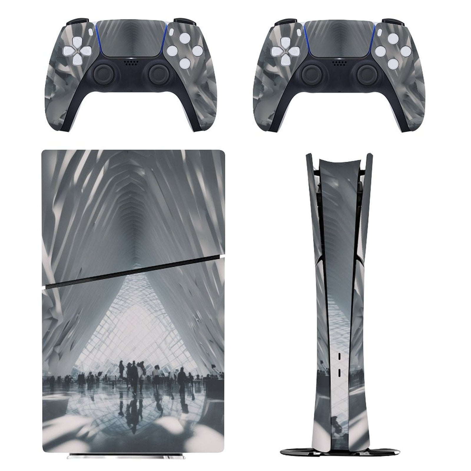 Skin Sticker for PS5 Slim Standard PS5 Pro Disc Digital Edition Console ...