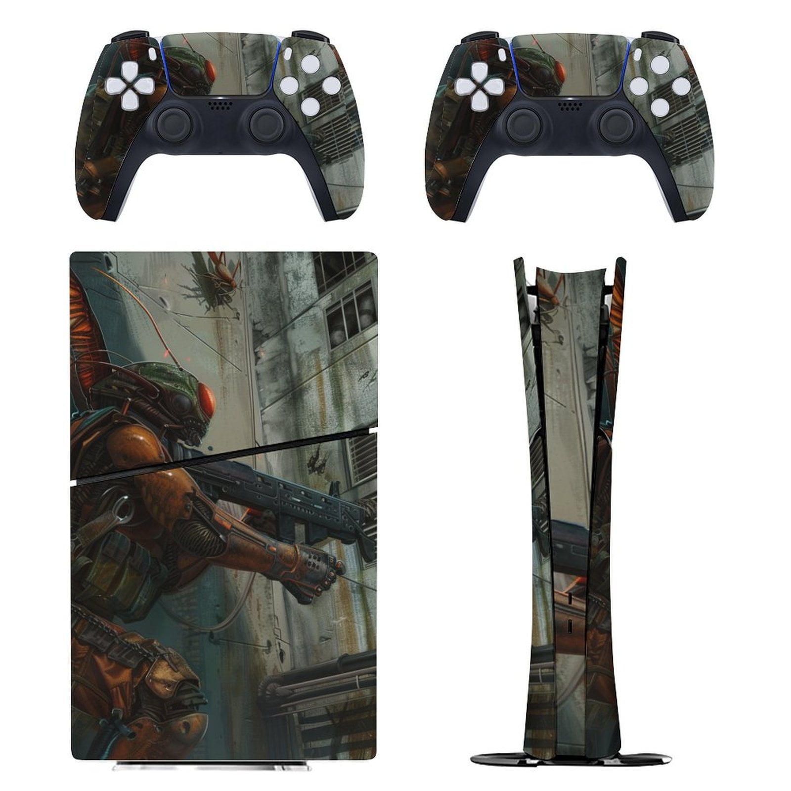 Skin Sticker for PS5 Slim Standard PS5 Pro Disc Digital Edition Console ...