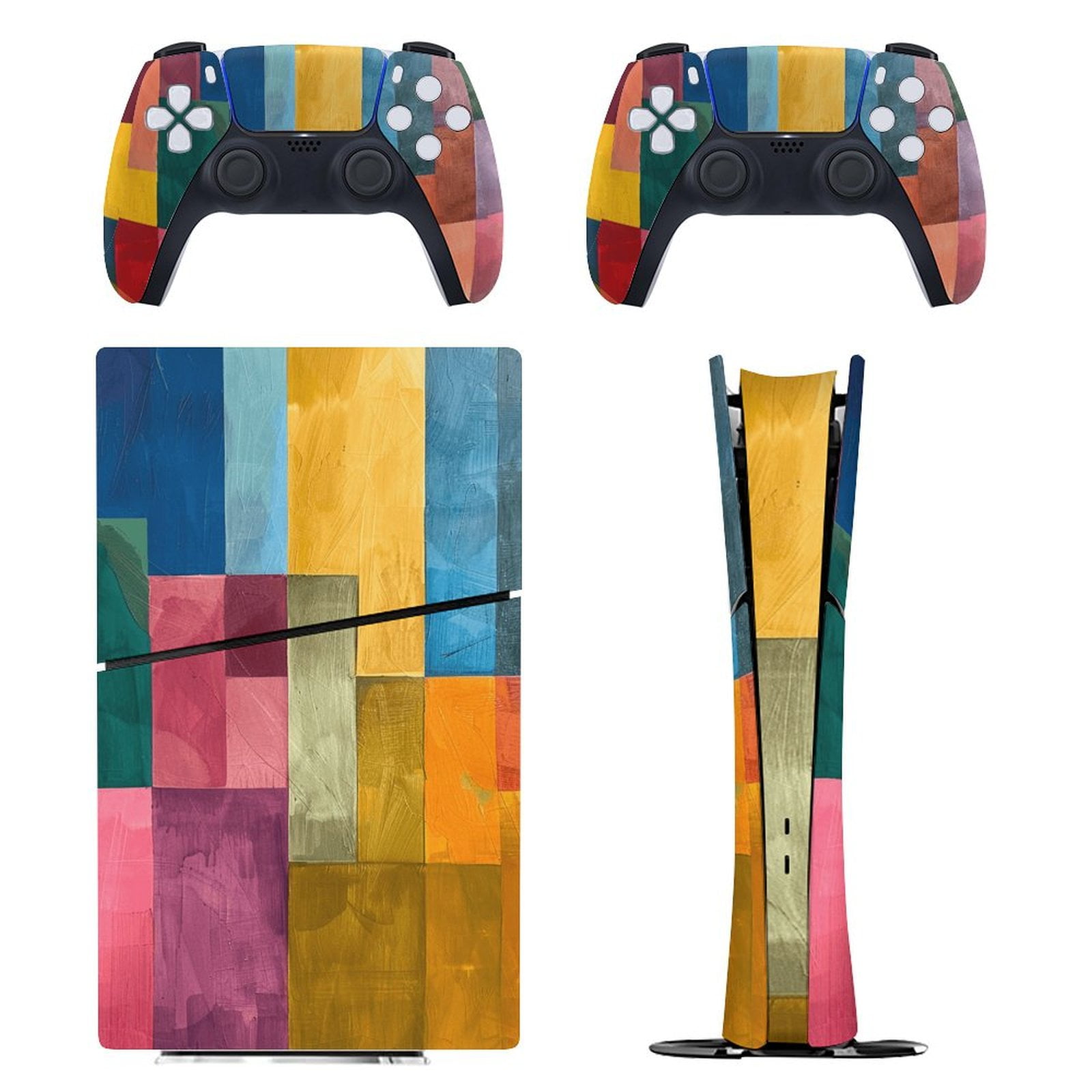 Skin Sticker for PS5 Slim Standard PS5 Pro Disc Digital Edition Console ...