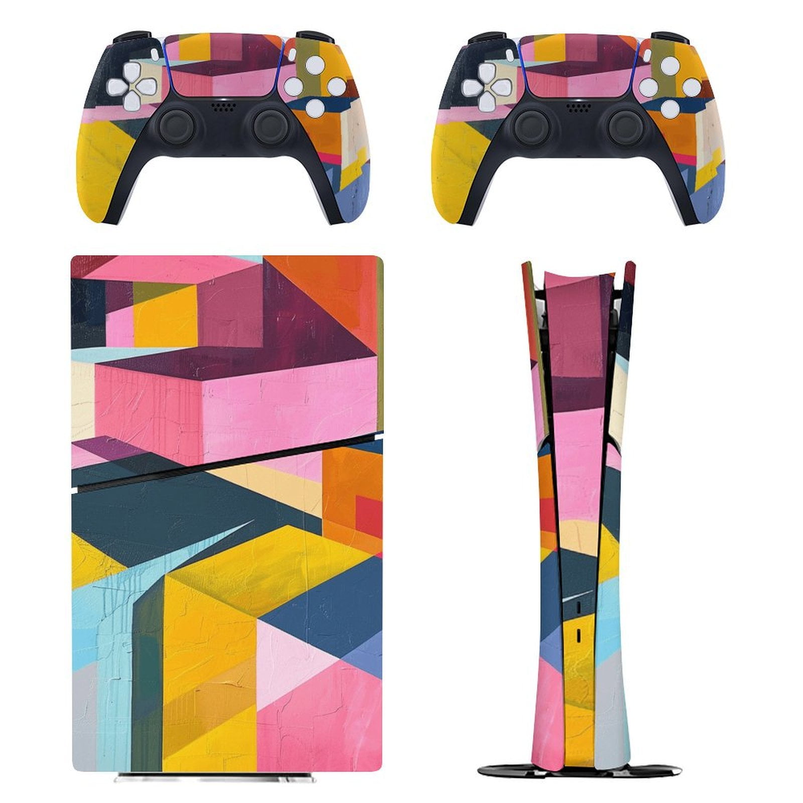 Skin Sticker for PS5 Slim Standard PS5 Pro Disc Digital Edition Console ...