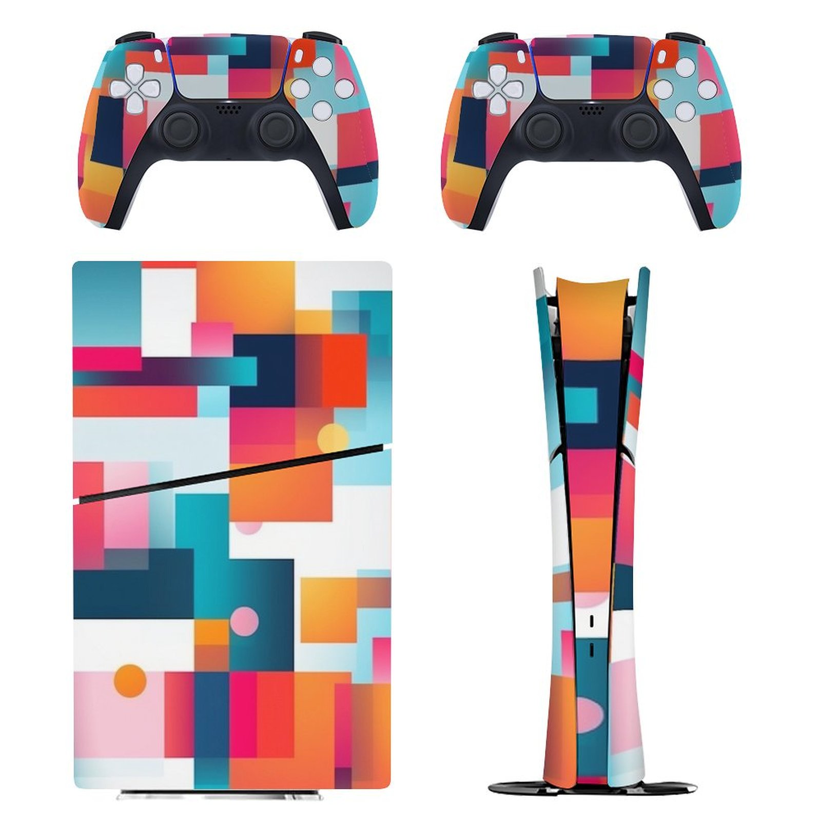 Skin Sticker for PS5 Slim Standard PS5 Pro Disc Digital Edition Console ...