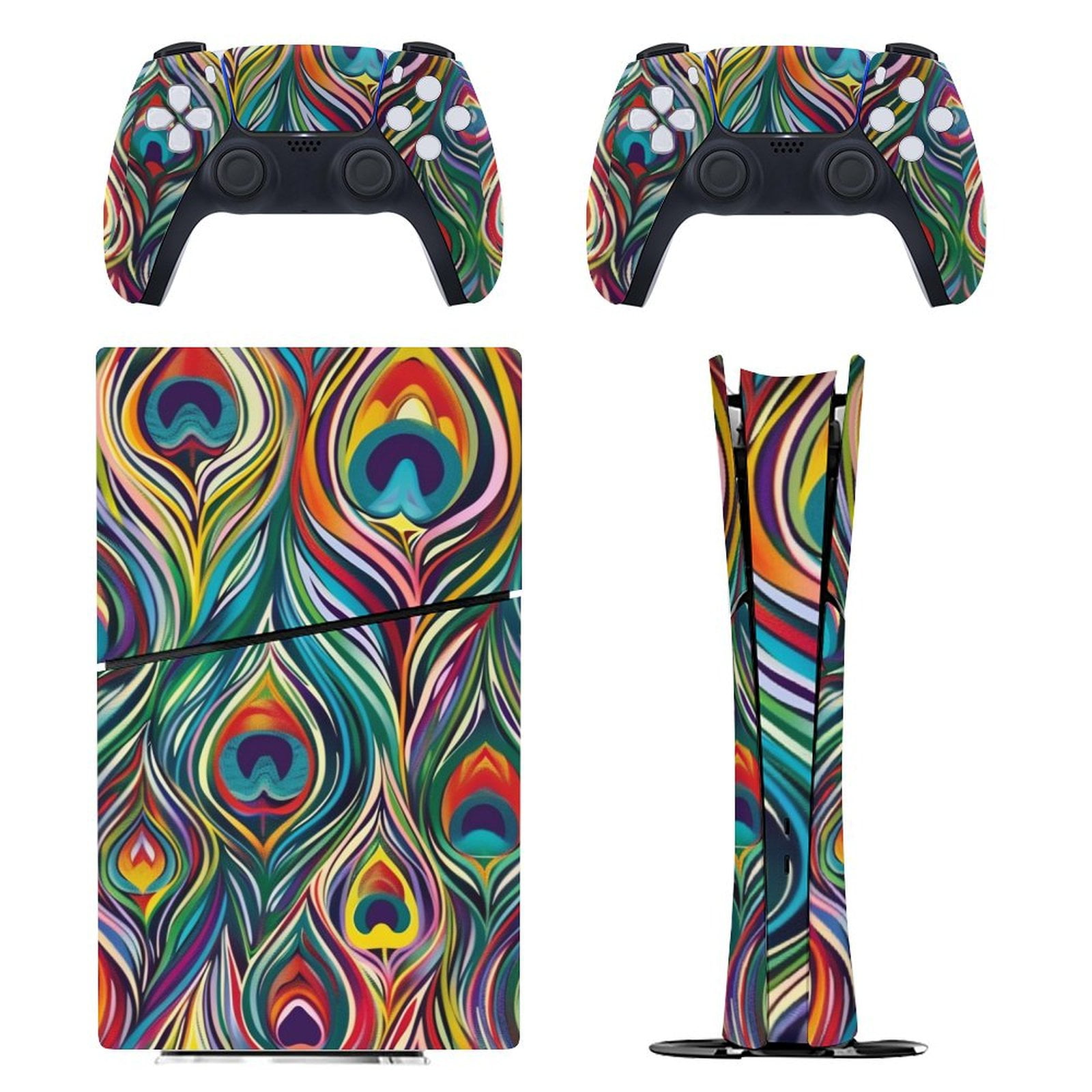Skin Sticker for PS5 Slim Standard PS5 Pro Disc Digital Edition Console ...