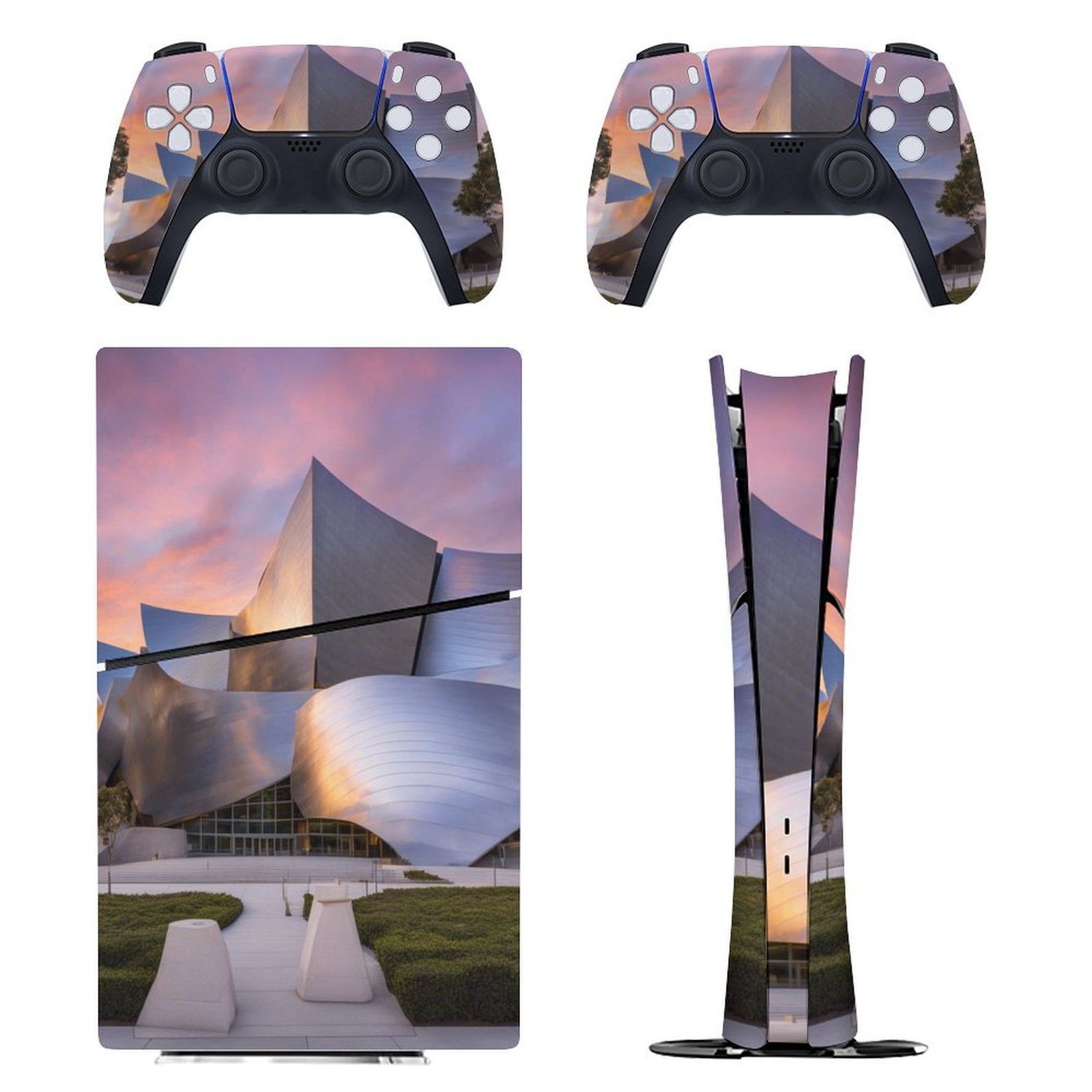 Skin Sticker for PS5 Slim Standard PS5 Pro Disc Digital Edition Console ...