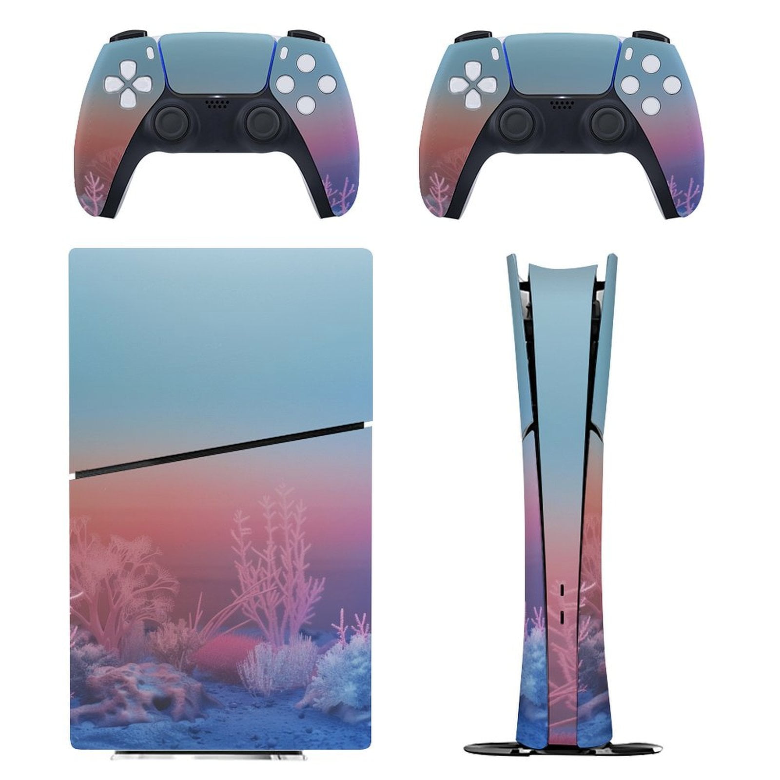 Skin Sticker for PS5 Slim Standard PS5 Pro Disc Digital Edition Console ...