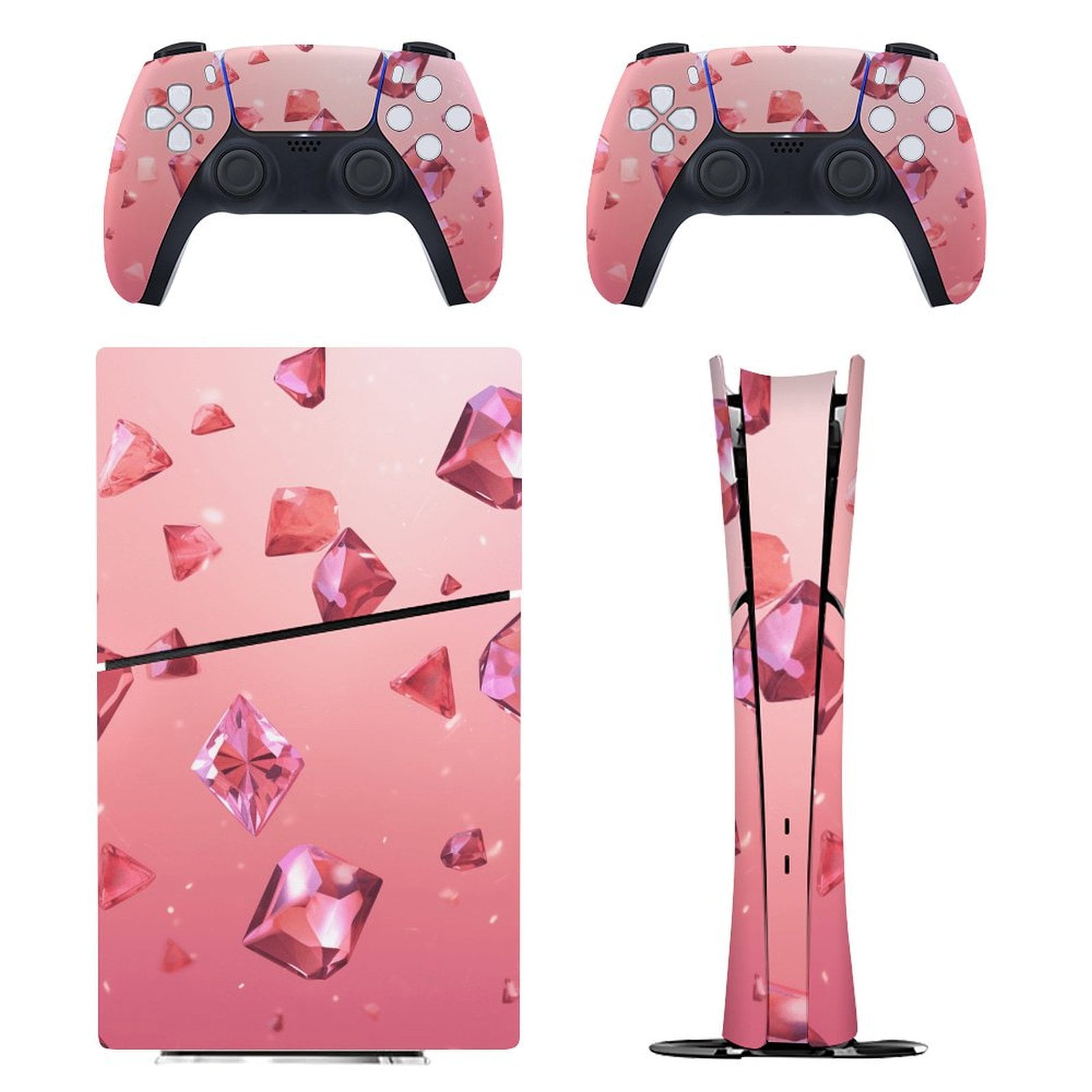 Skin Sticker for PS5 Slim Standard PS5 Pro Disc Digital Edition Console ...