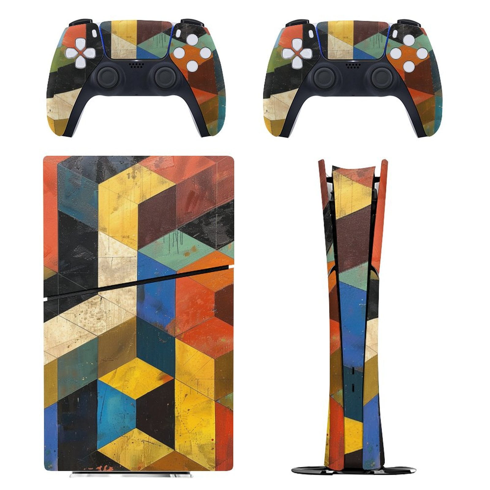 Skin Sticker for PS5 Slim Standard PS5 Pro Disc Digital Edition Console ...