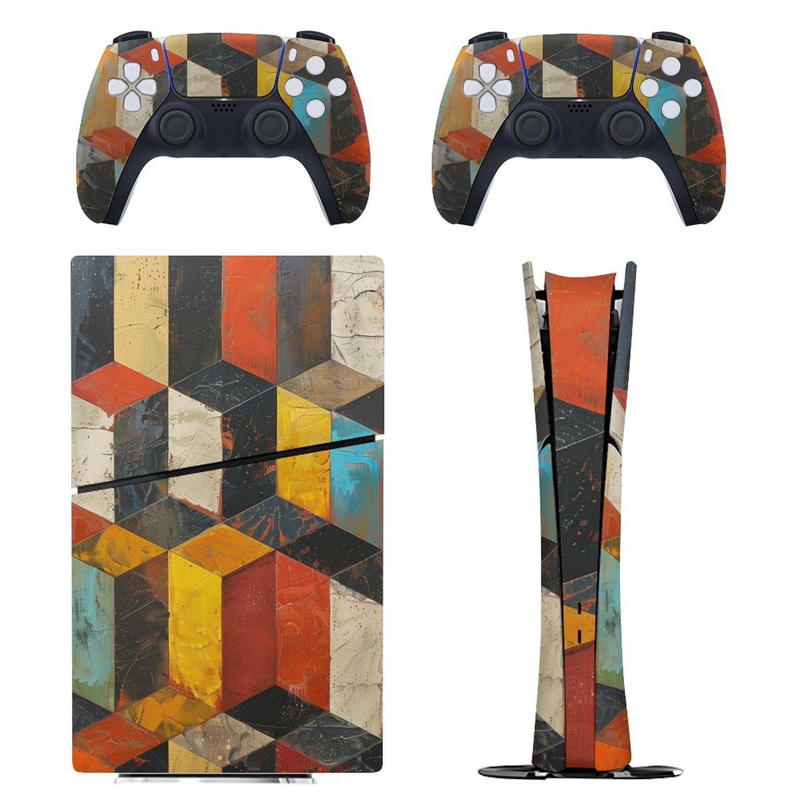 Skin Sticker for PS5 Slim Standard PS5 Pro Disc Digital Edition Console ...