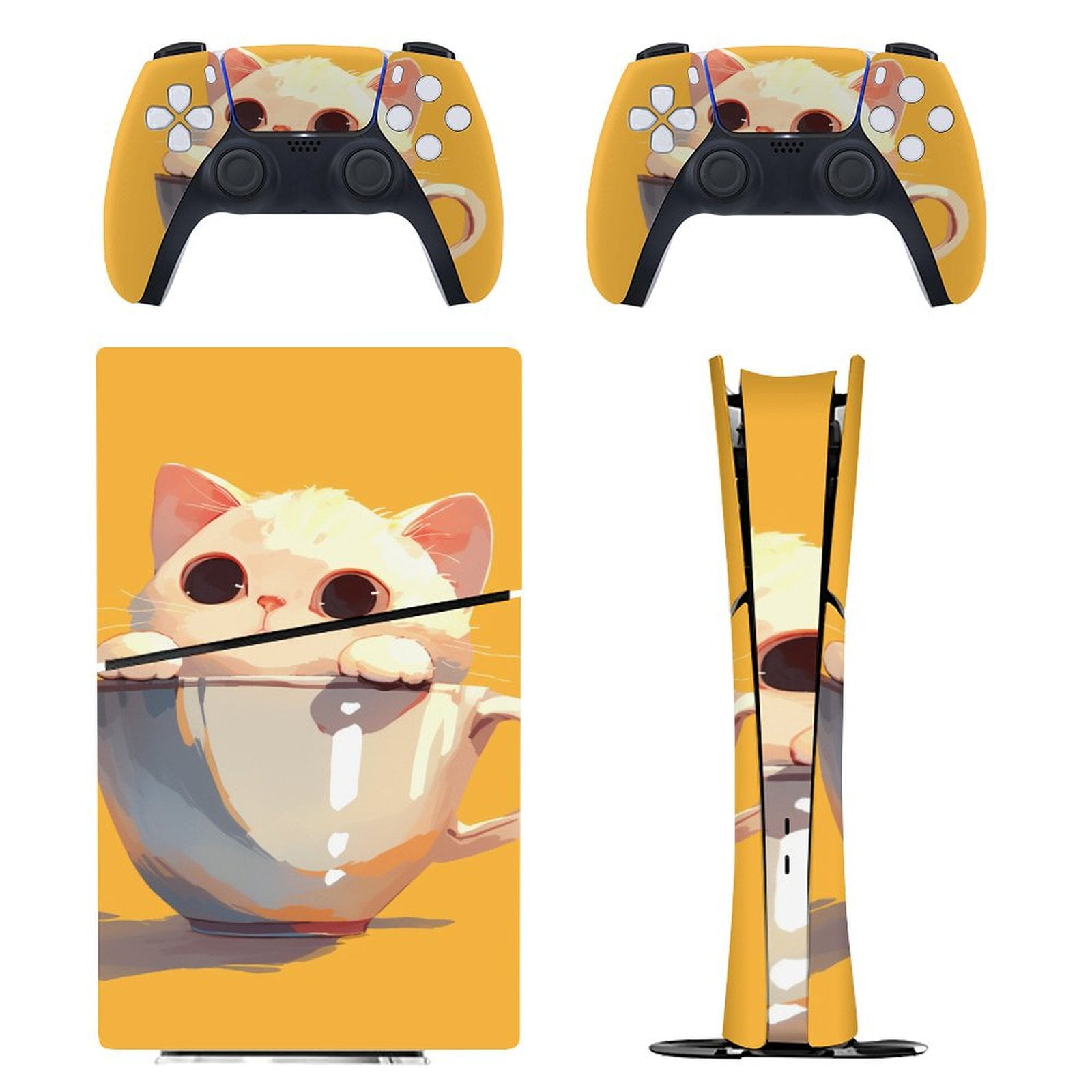 Skin Sticker for PS5 Slim Standard PS5 Pro Disc Digital Edition Console ...