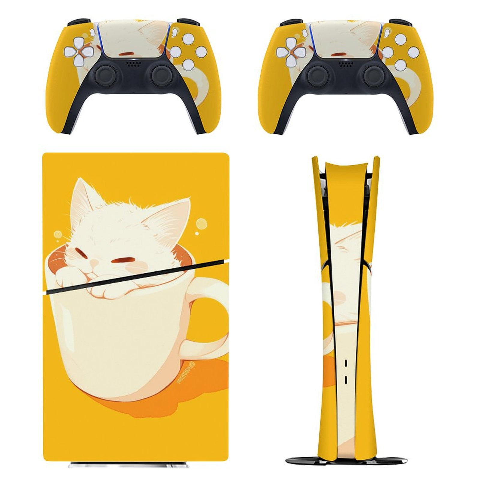 Skin Sticker for PS5 Slim Standard PS5 Pro Disc Digital Edition Console ...