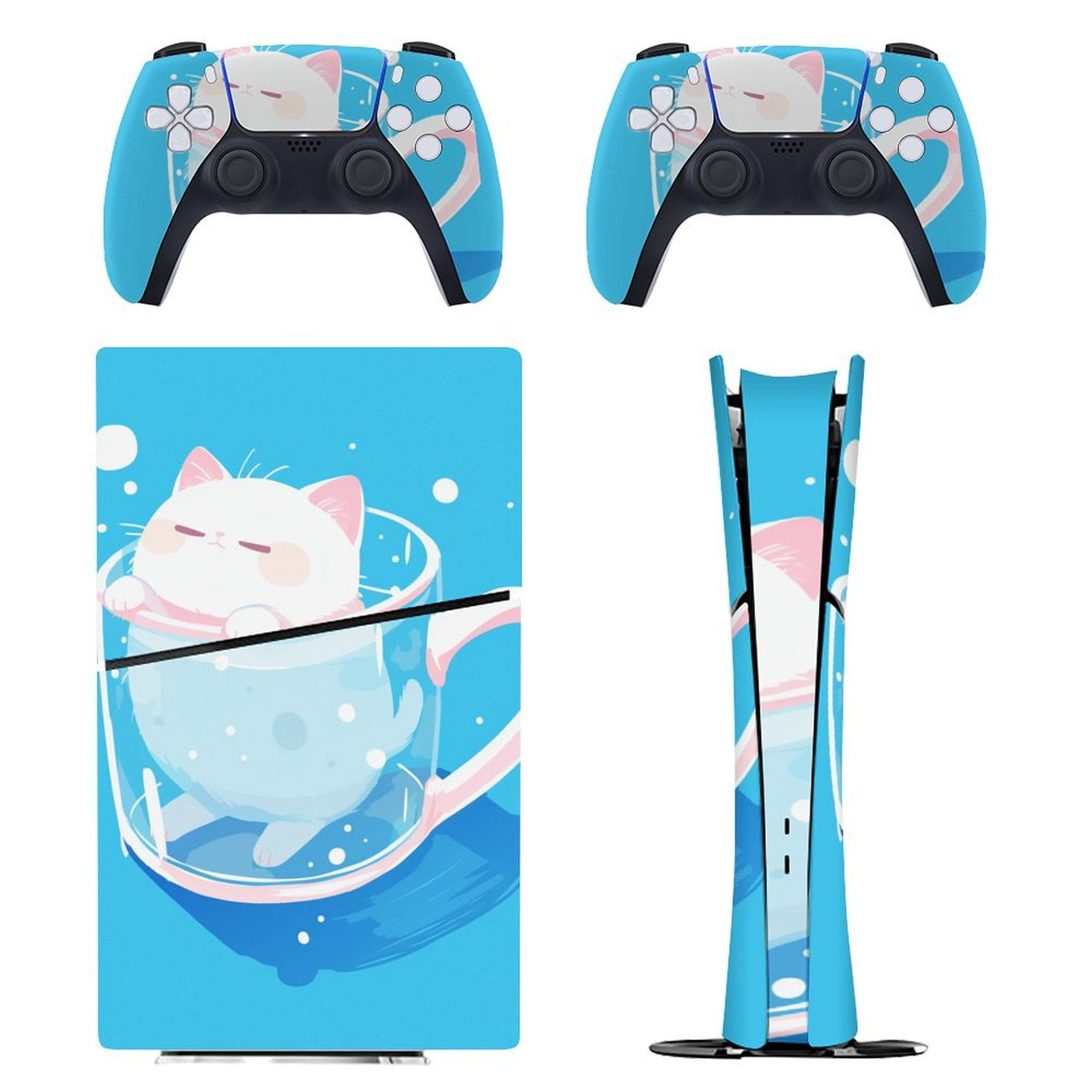Skin Sticker for PS5 Slim Standard PS5 Pro Disc Digital Edition Console ...