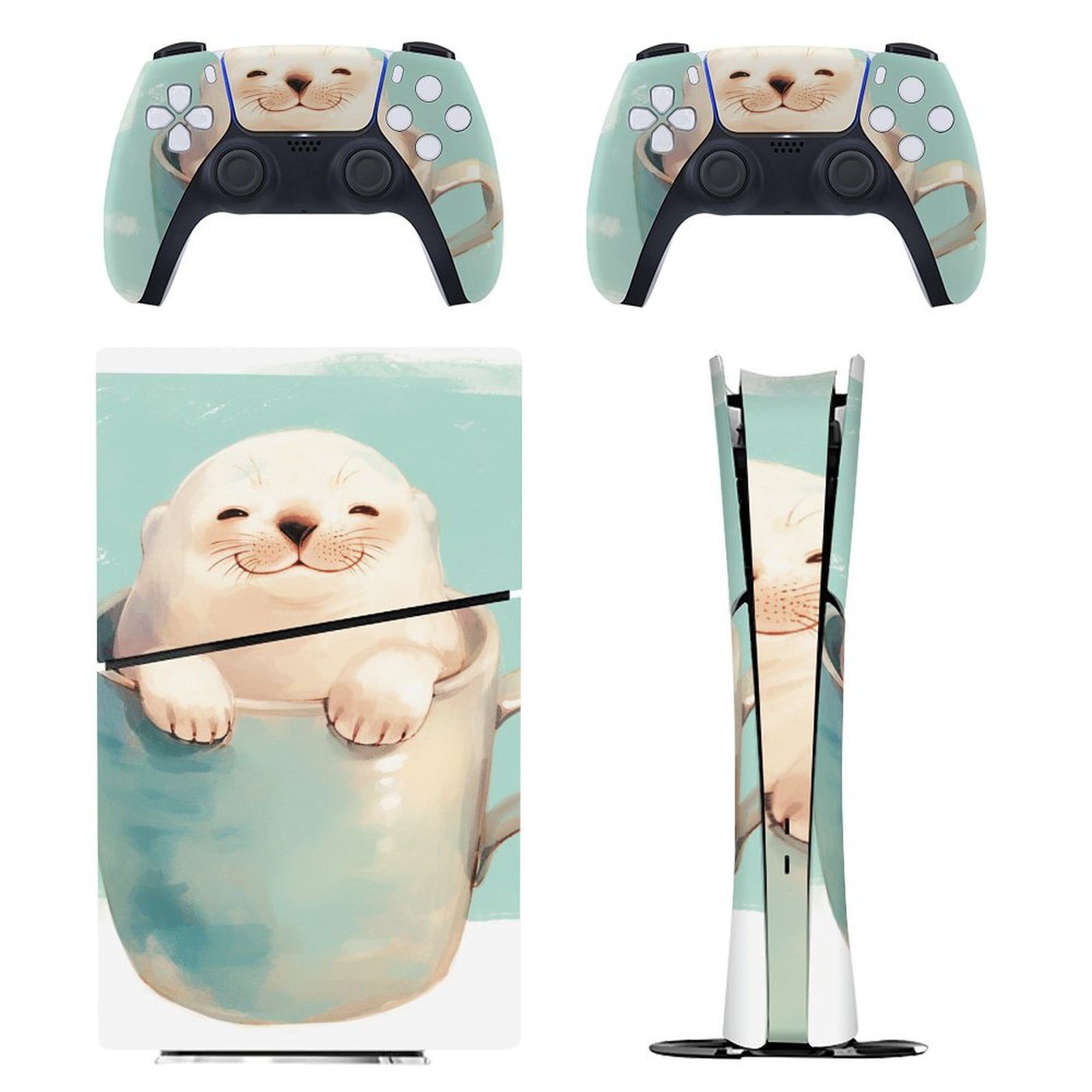 Skin Sticker for PS5 Slim Standard PS5 Pro Disc Digital Edition Console ...