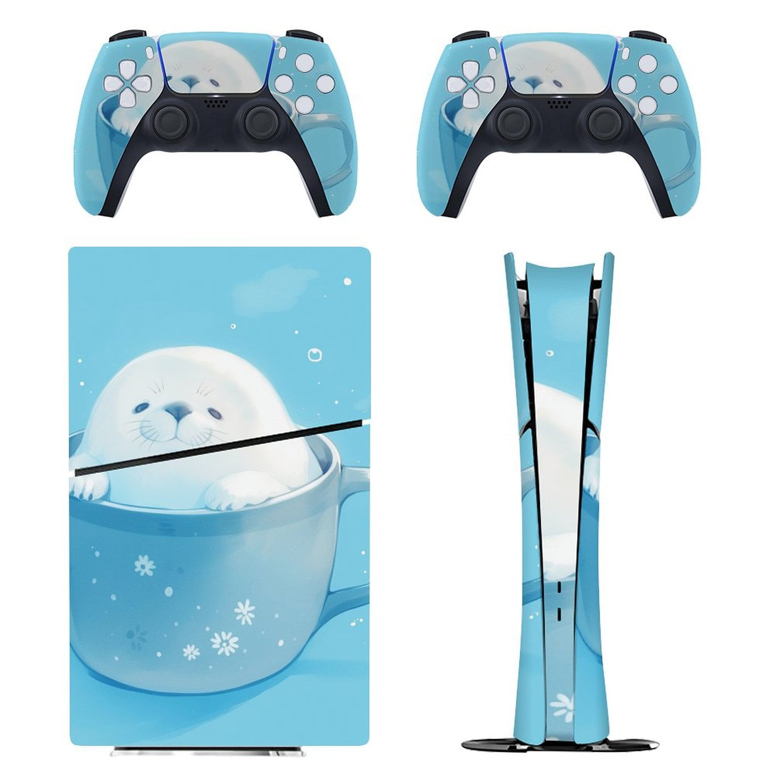 Skin Sticker for PS5 Slim Standard PS5 Pro Disc Digital Edition Console ...