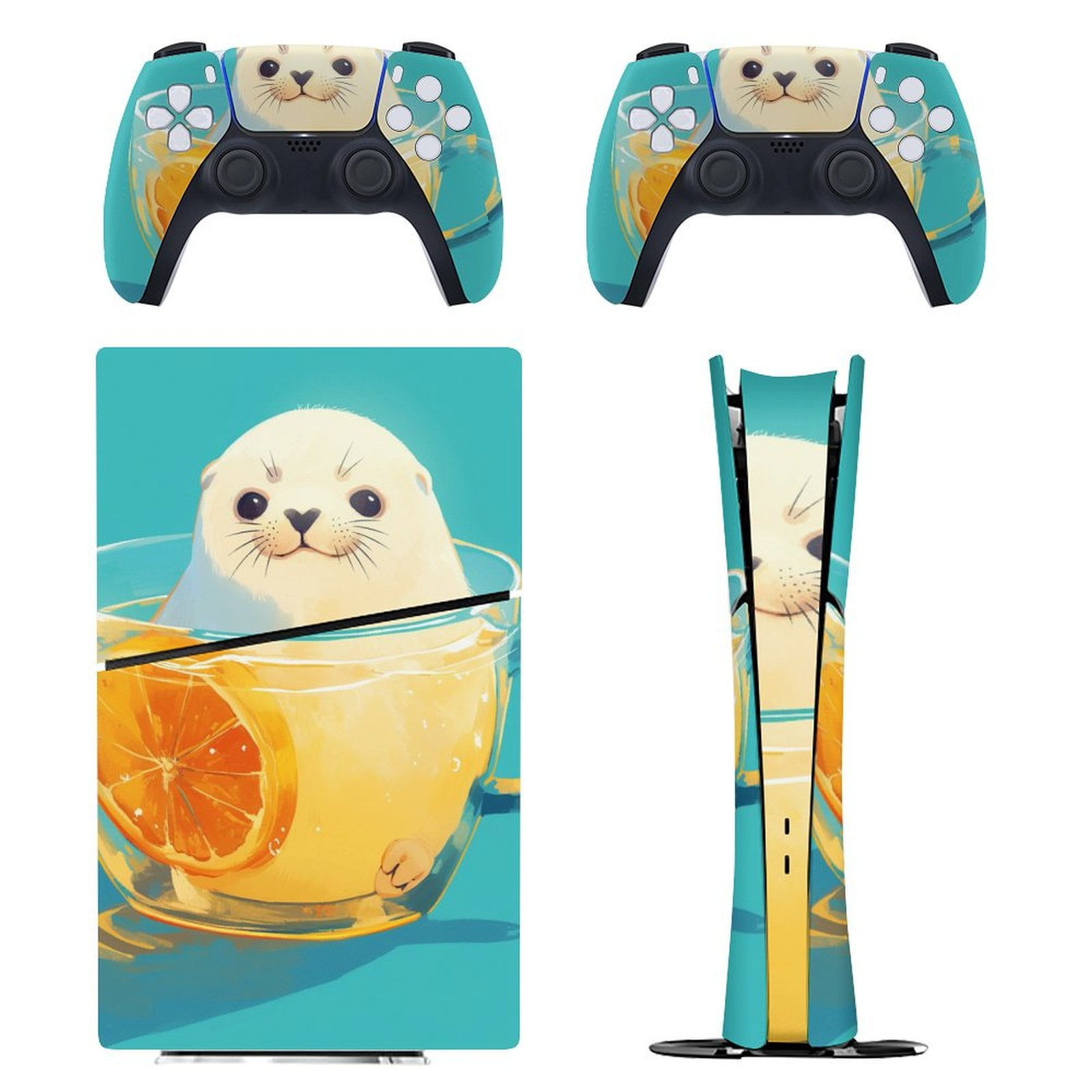 Skin Sticker for PS5 Slim Standard PS5 Pro Disc Digital Edition Console ...