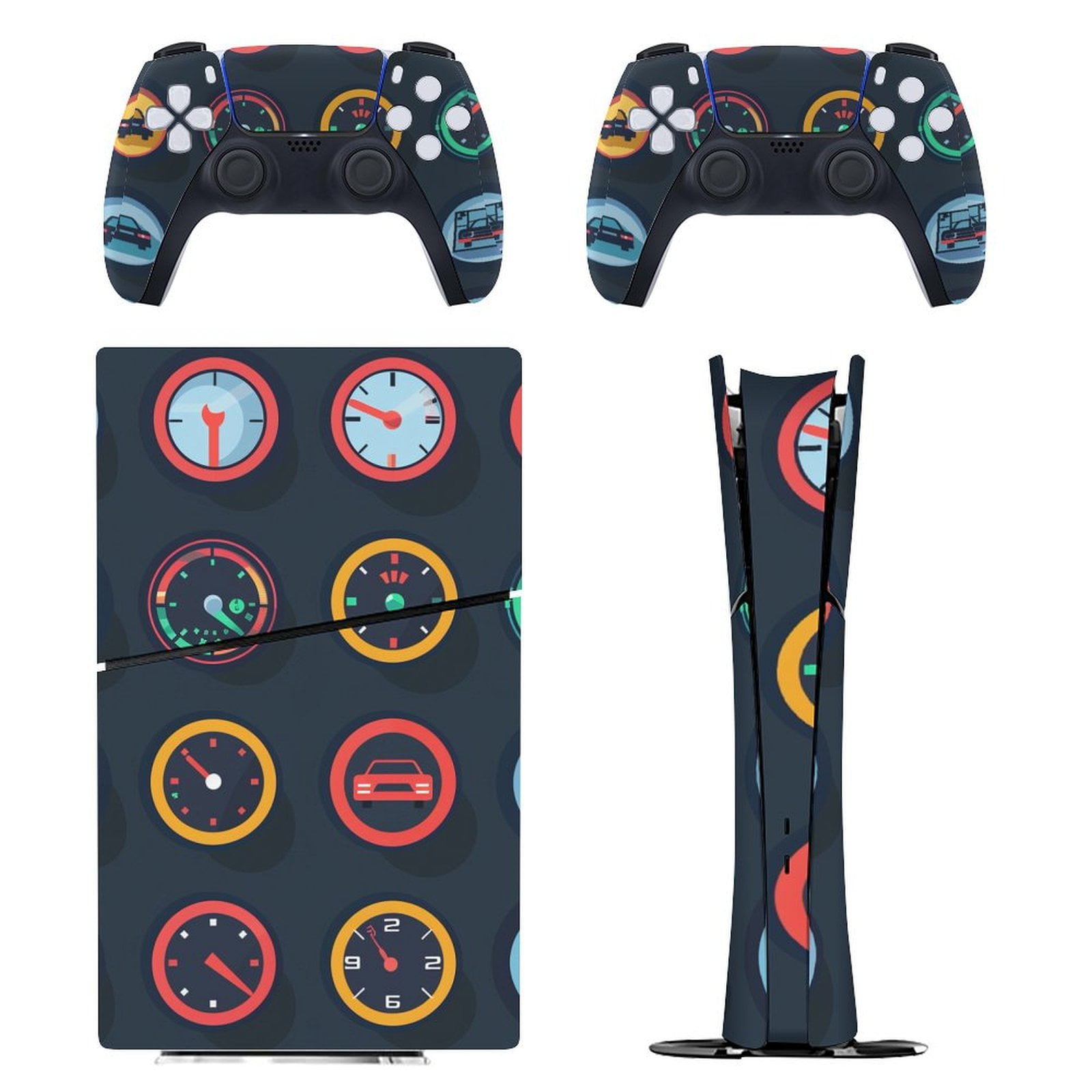 Skin Sticker for PS5 Slim Standard PS5 Pro Disc Digital Edition Console ...