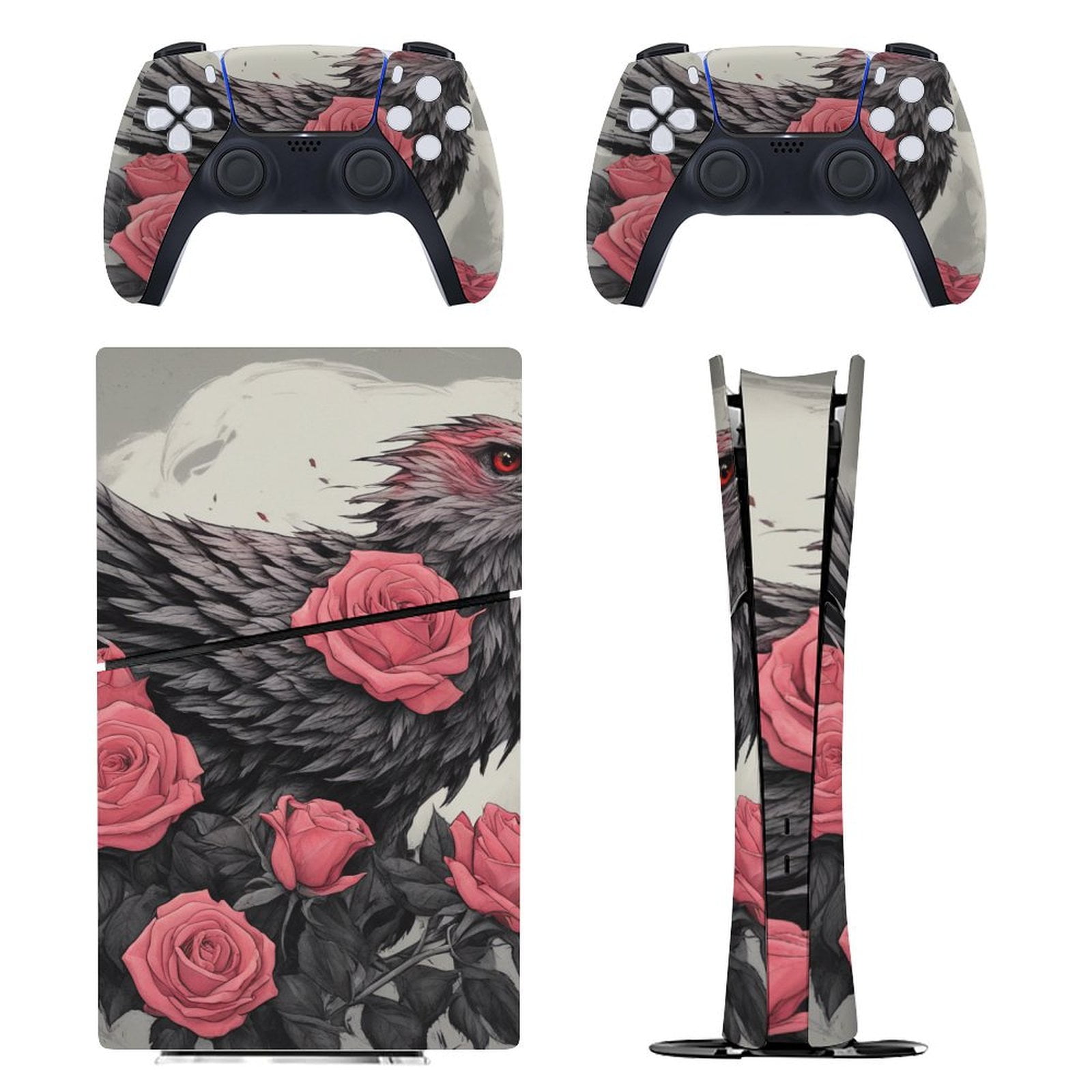 Skin Sticker for PS5 Slim Standard PS5 Pro Disc Digital Edition Console ...