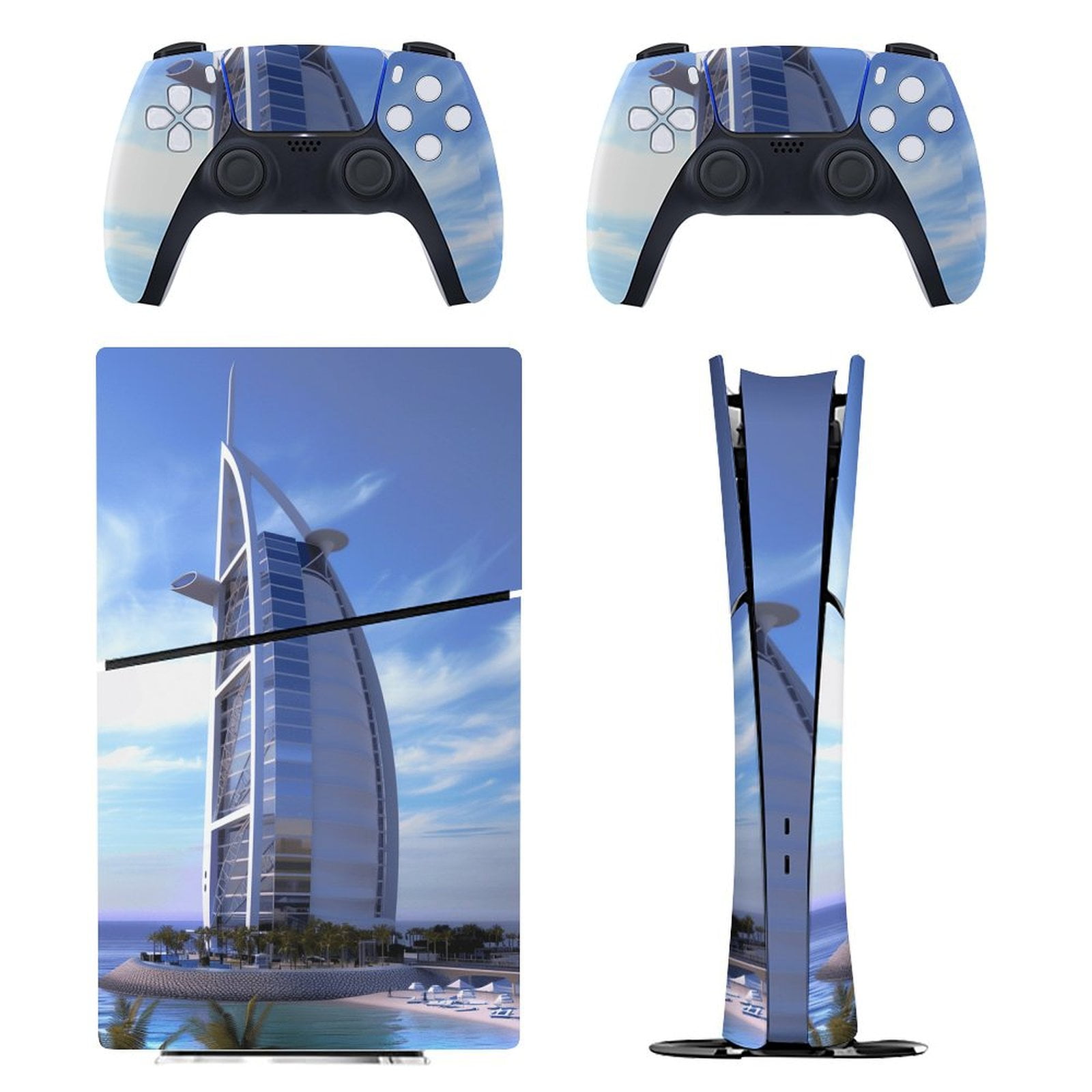 Skin Sticker for PS5 Slim Standard PS5 Pro Disc Digital Edition Console ...