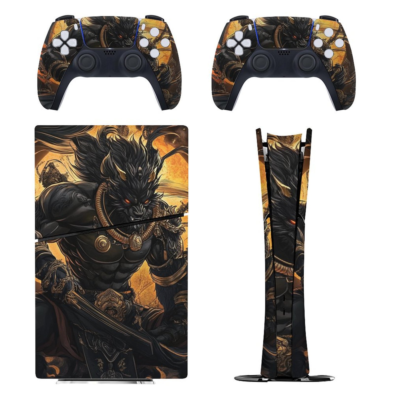 Skin Sticker for PS5 Slim Standard PS5 Pro Disc Digital Edition Console ...