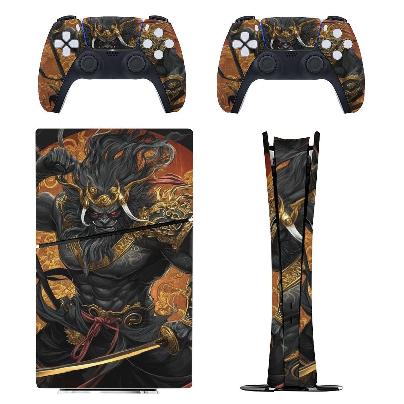 Skin Sticker for PS5 Slim Standard PS5 Pro Disc Digital Edition Console ...