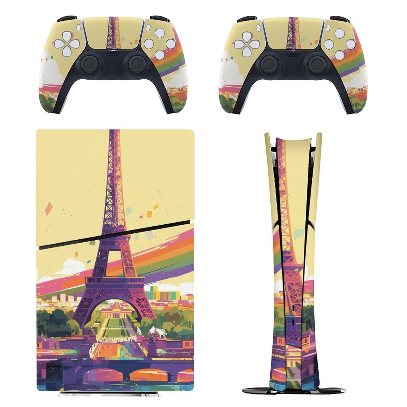 Skin Sticker for PS5 Slim Standard PS5 Pro Disc Digital Edition Console ...