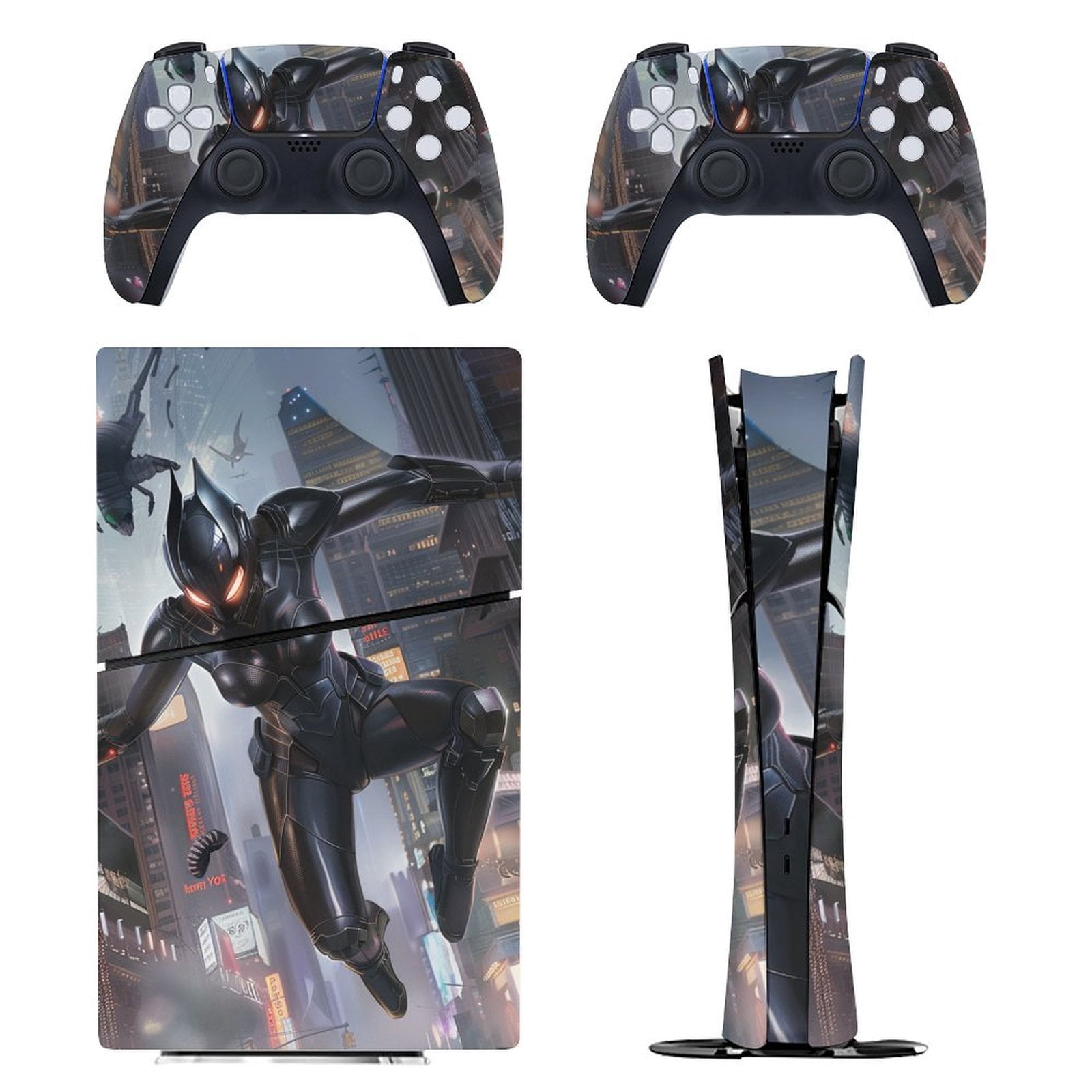 Skin Sticker for PS5 Slim Standard PS5 Pro Disc Digital Edition Console ...