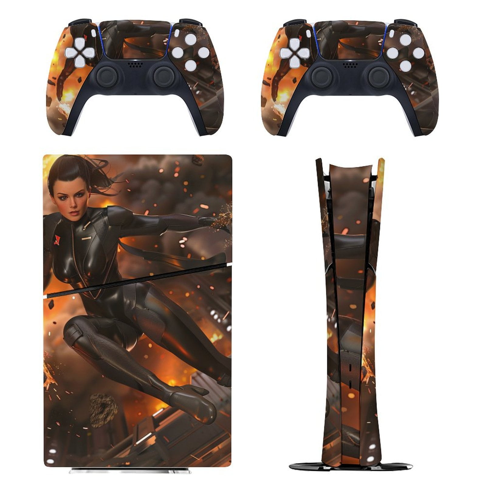 Skin Sticker for PS5 Slim Standard PS5 Pro Disc Digital Edition Console ...