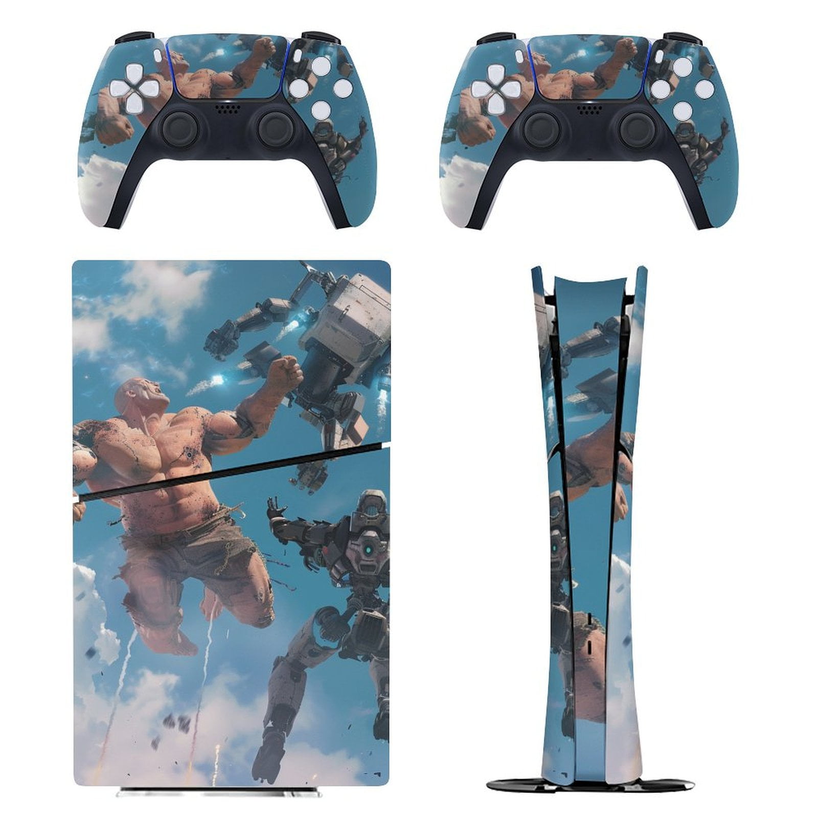 Skin Sticker for PS5 Slim Standard PS5 Pro Disc Digital Edition Console ...