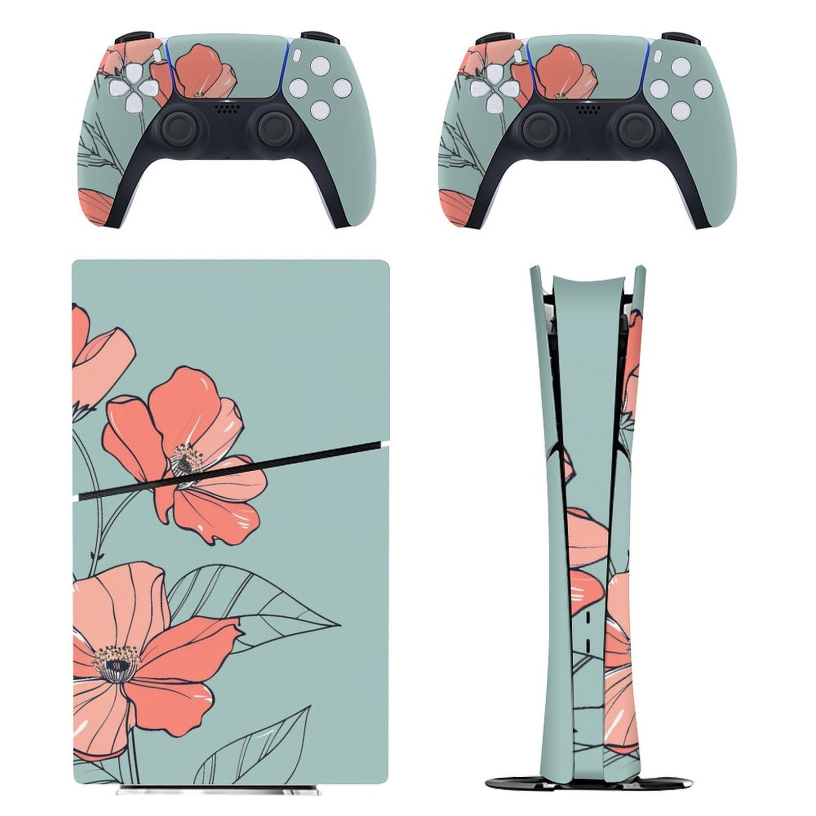 Skin Sticker for PS5 Slim Standard PS5 Pro Disc Digital Edition Console ...