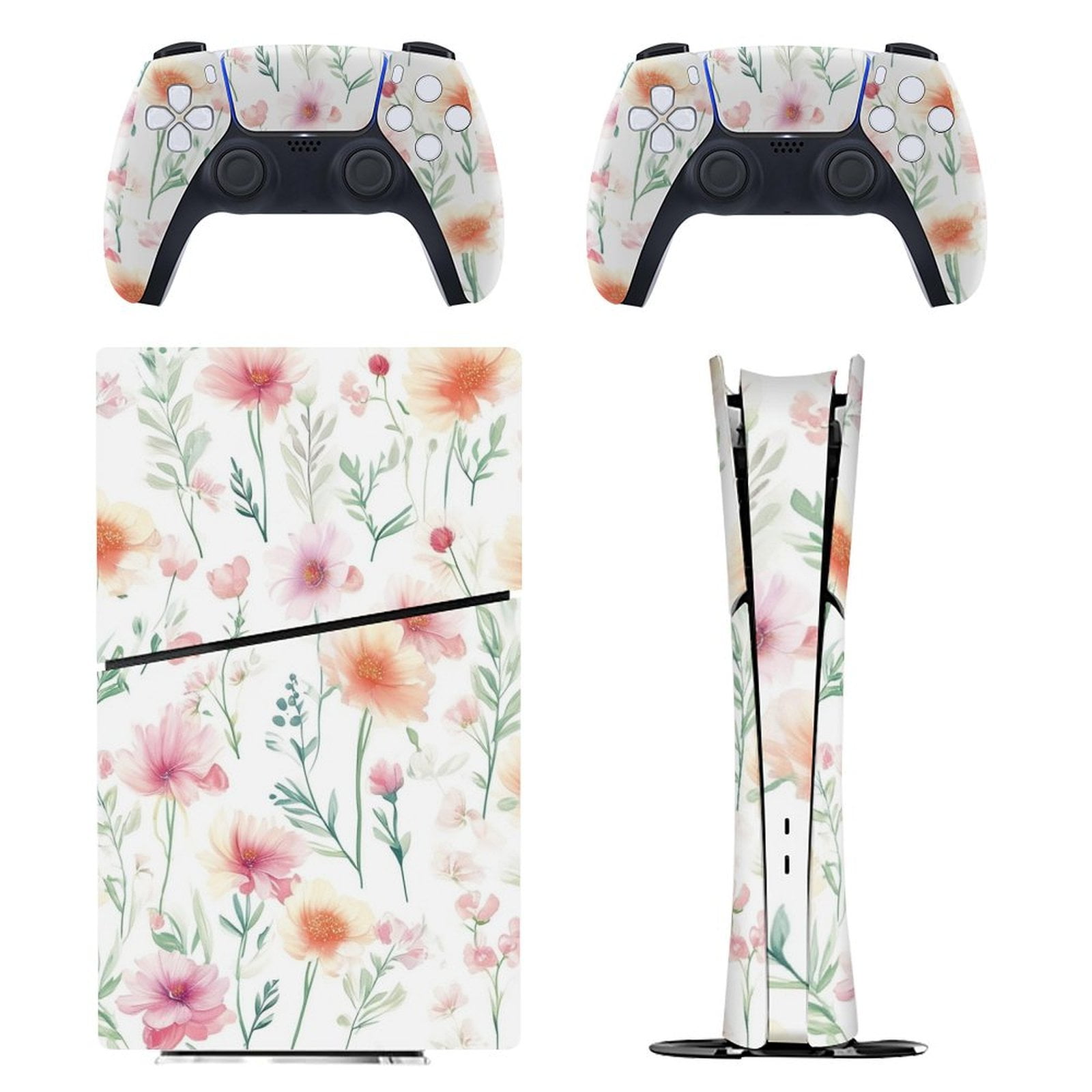 Skin Sticker for PS5 Slim Standard PS5 Pro Disc Digital Edition Console ...