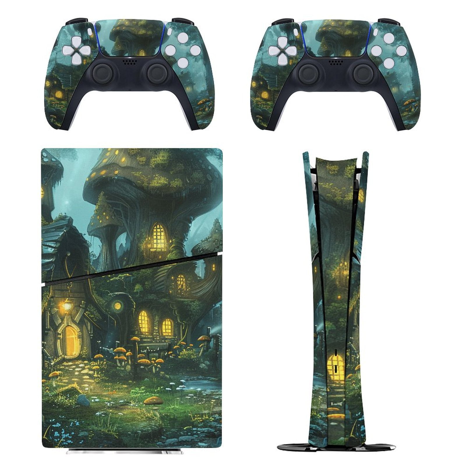 Skin Sticker for PS5 Slim Standard PS5 Pro Disc Digital Edition Console ...