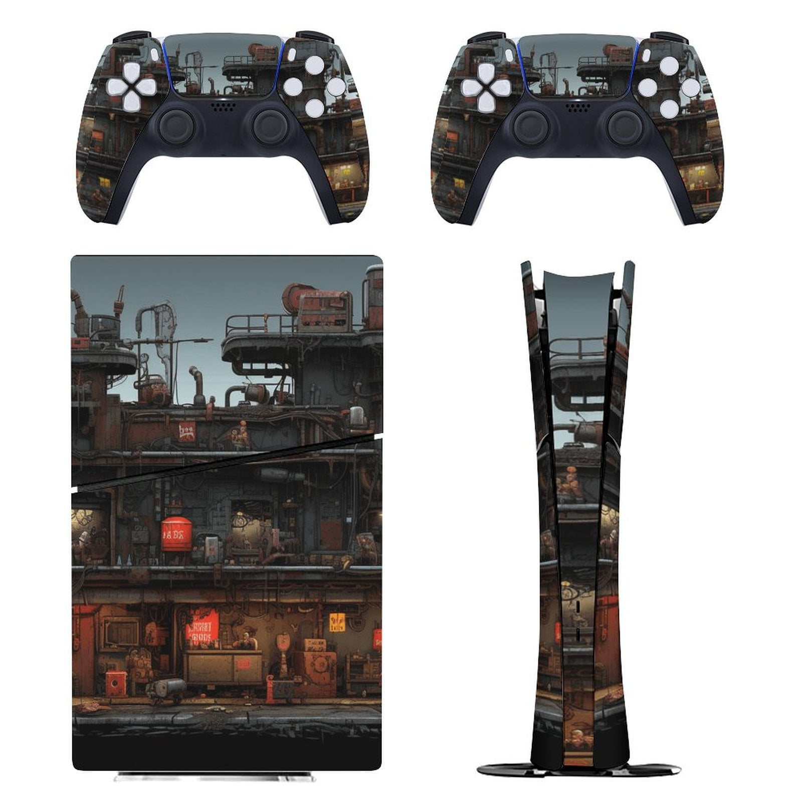 Skin Sticker for PS5 Slim Standard PS5 Pro Disc Digital Edition Console ...