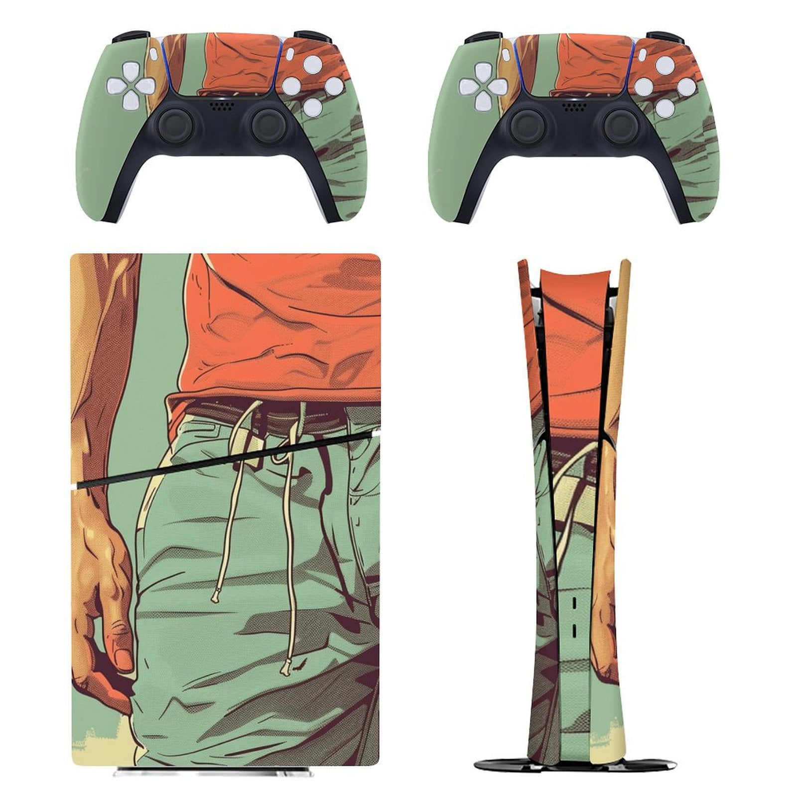 Skin Sticker for PS5 Slim Standard PS5 Pro Disc Digital Edition Console ...