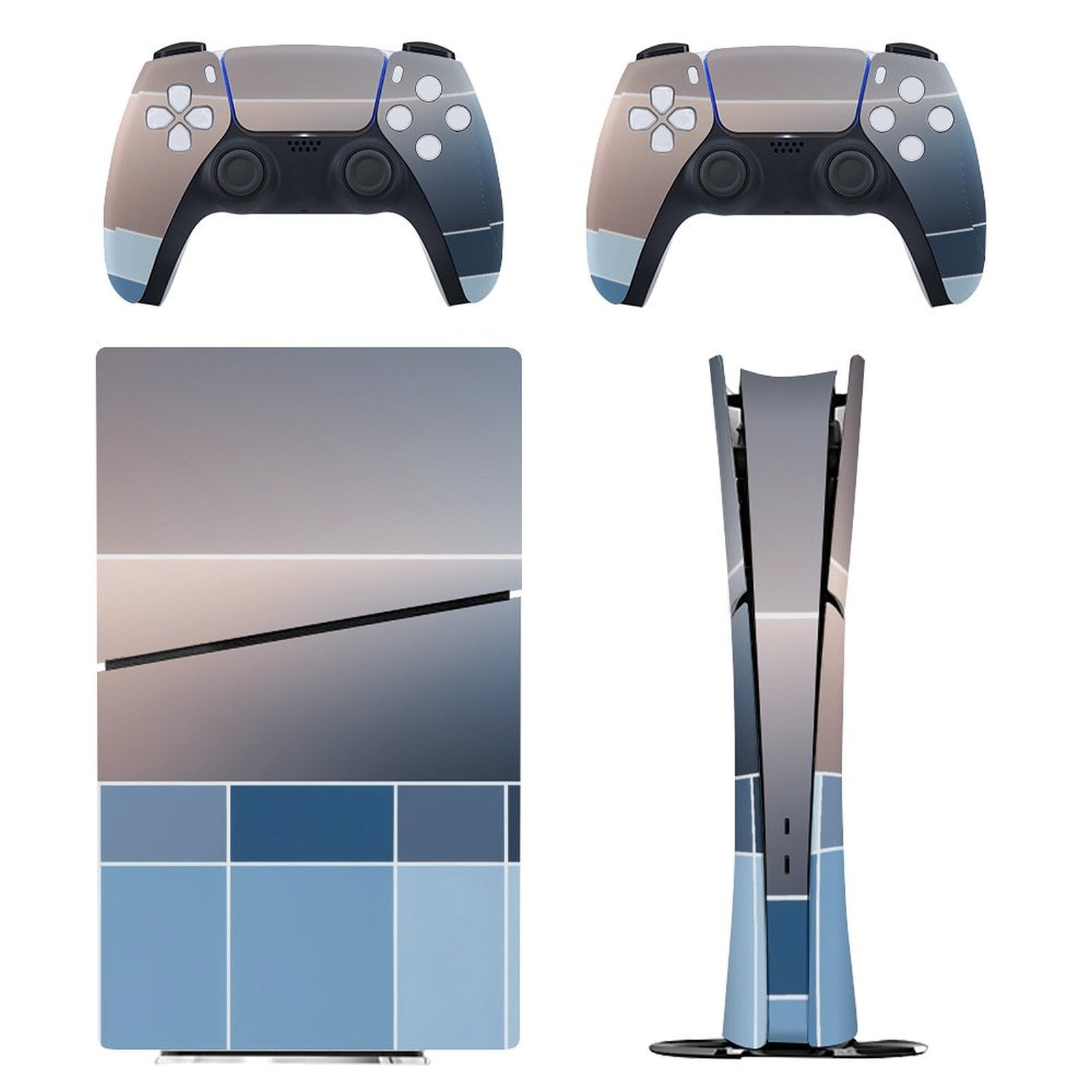 Skin Sticker for PS5 Slim Standard PS5 Pro Disc Digital Edition Console ...