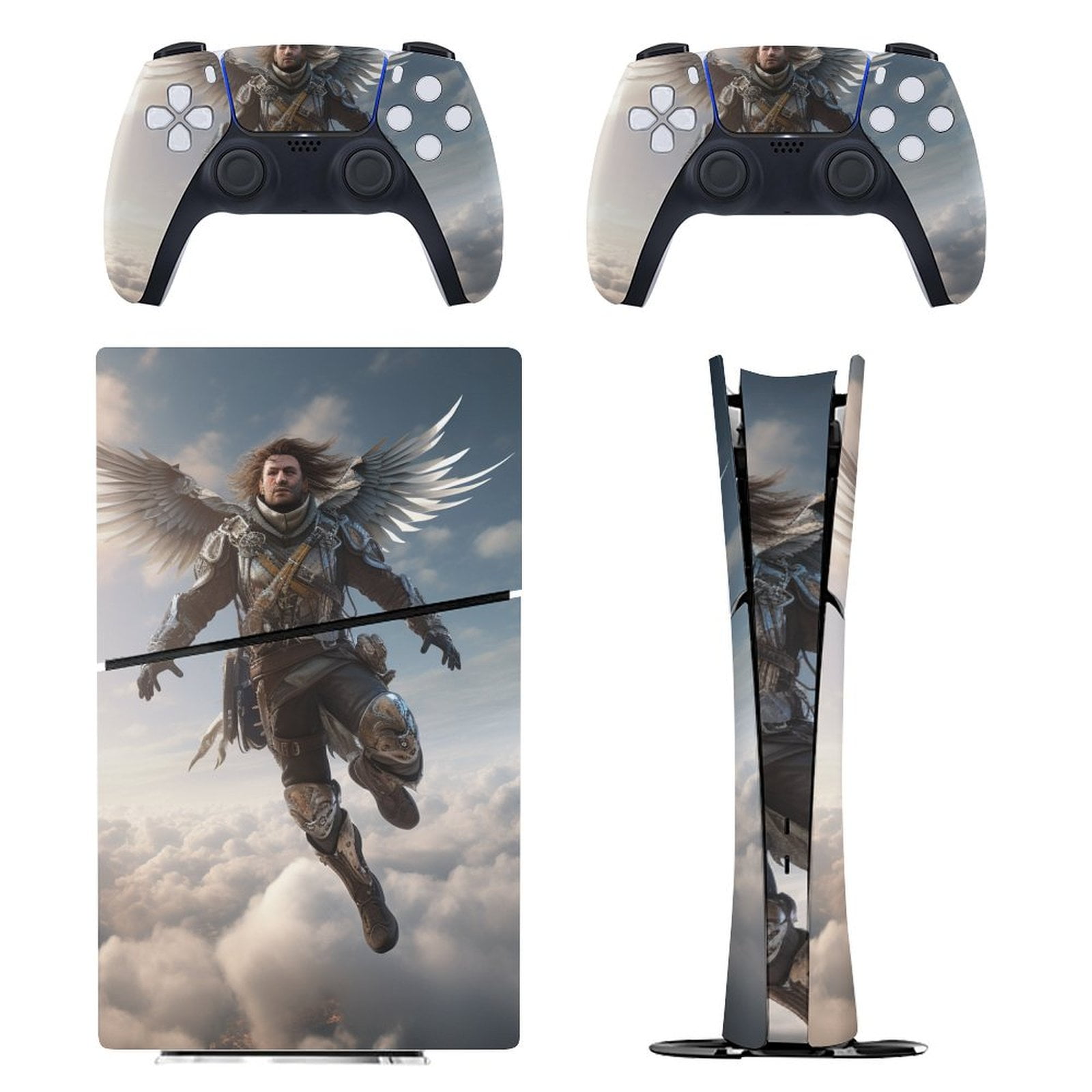 Skin Sticker for PS5 Slim Standard PS5 Pro Disc Digital Edition Console ...