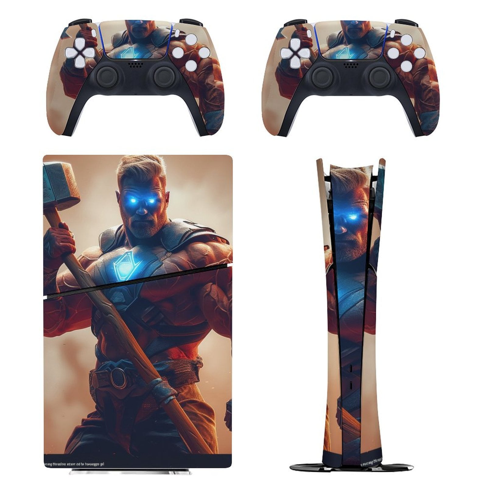Skin Sticker for PS5 Slim Standard PS5 Pro Disc Digital Edition Console ...
