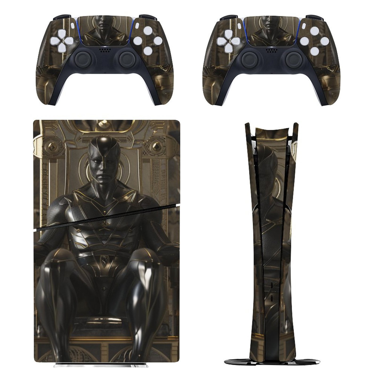 Skin Sticker for PS5 Slim Standard PS5 Pro Disc Digital Edition Console ...