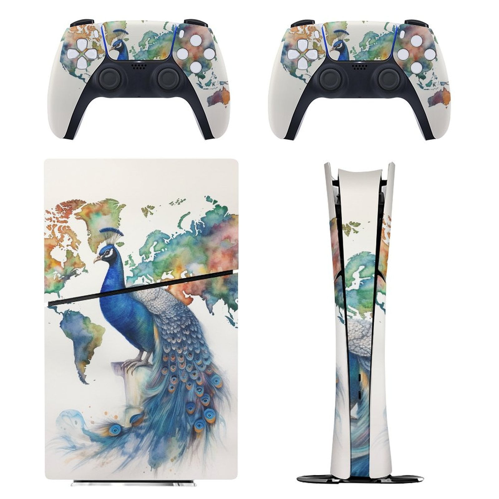 Skin Sticker for PS5 Slim Standard PS5 Pro Disc Digital Edition Console ...